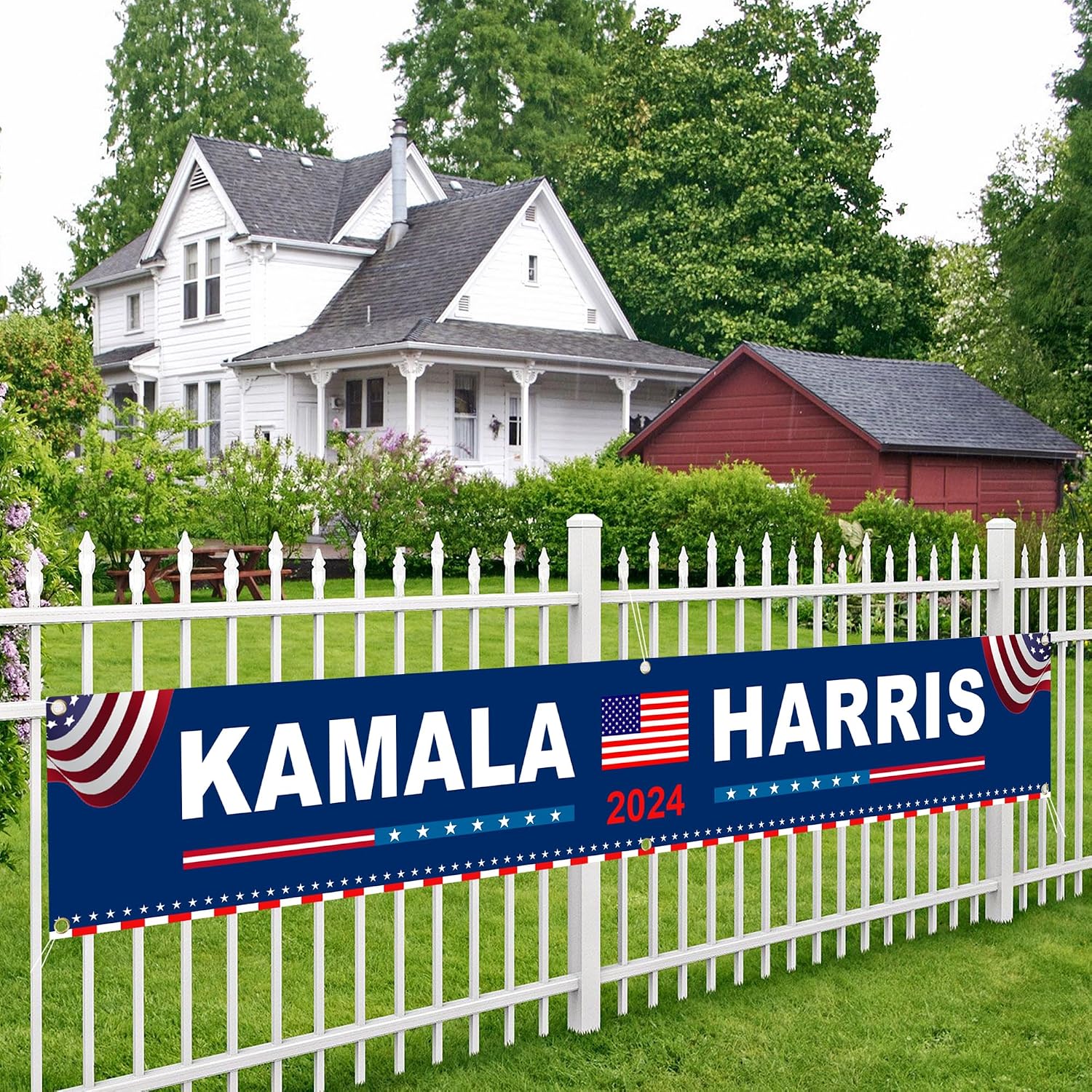 Amazon.com : Kamala Harris 2024 Banner Kamala Harris for the People ...
