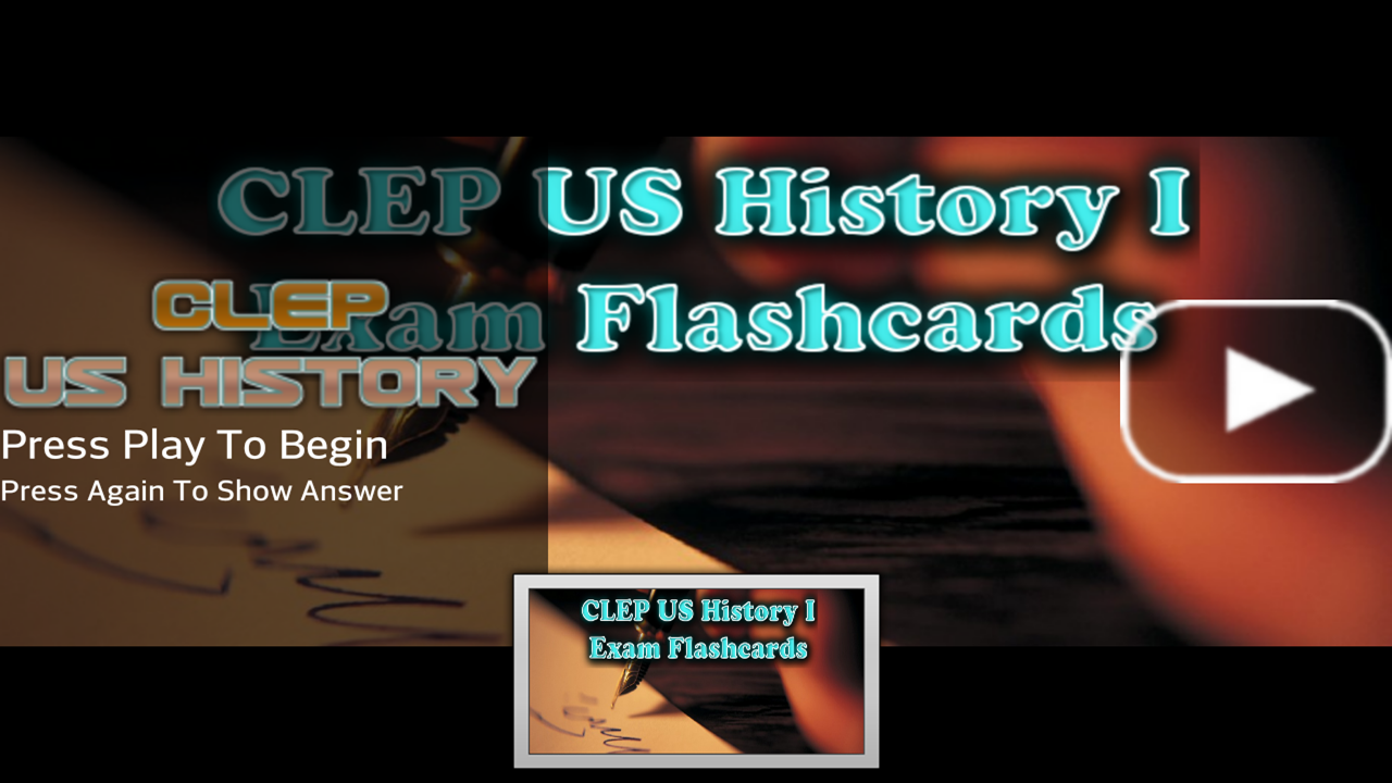 CLEP US History I Exam Flashcards - App on Amazon Appstore