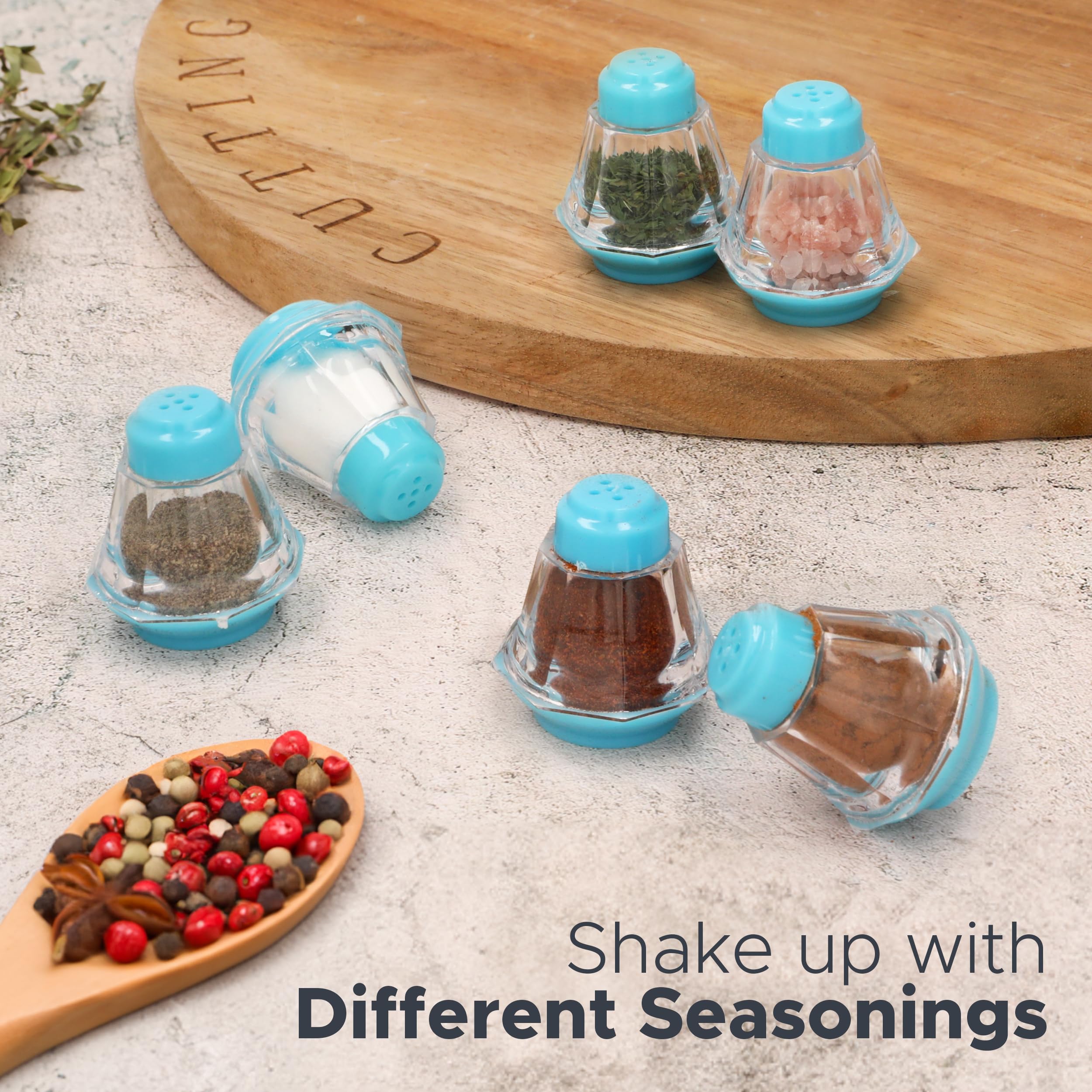 Snapklik.com : Crafts Central Plastic Mini Salt And Pepper Shakers For ...