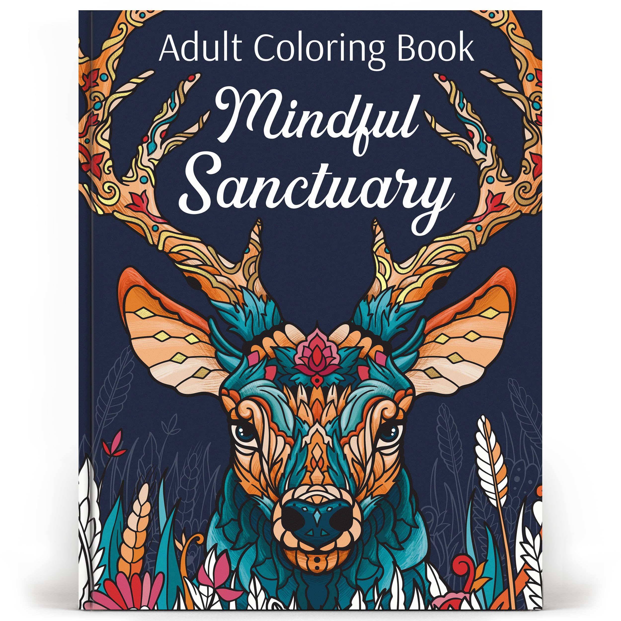 Amazon.com: RYVE Animal Coloring Book for Adults - Unwind and Relax ...