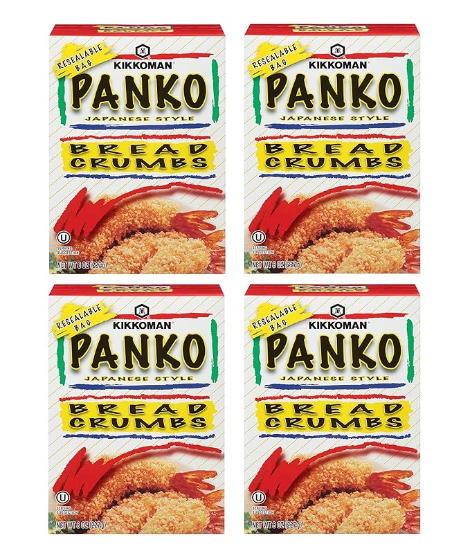Amazon.com : Kikkoman Panko Japanese Style Bread Crumbs 8 Oz - 4 pack W ...