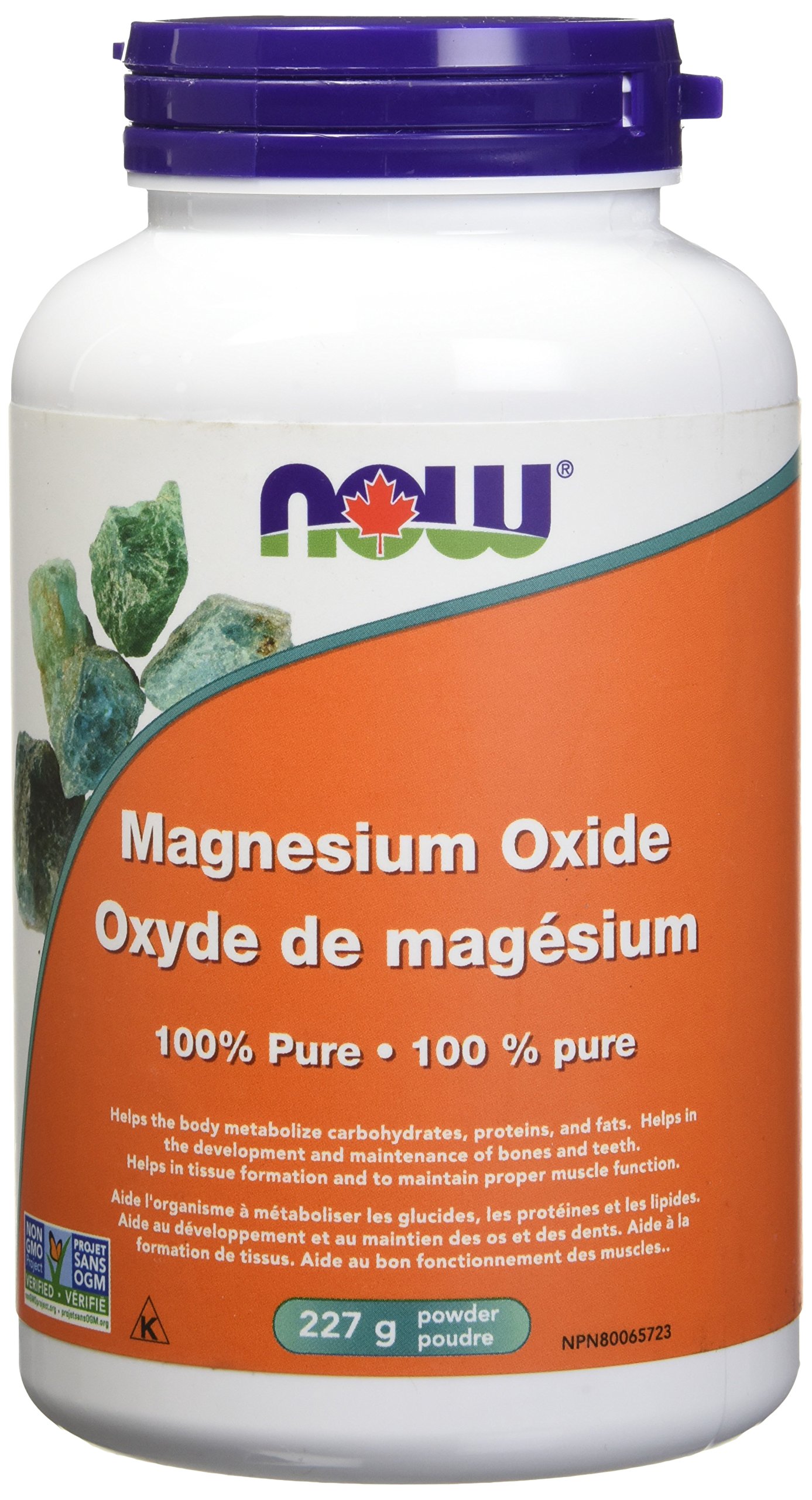 Now Foods Magnesium Oxide Powder 227g : Amazon.ca: Health & Personal Care