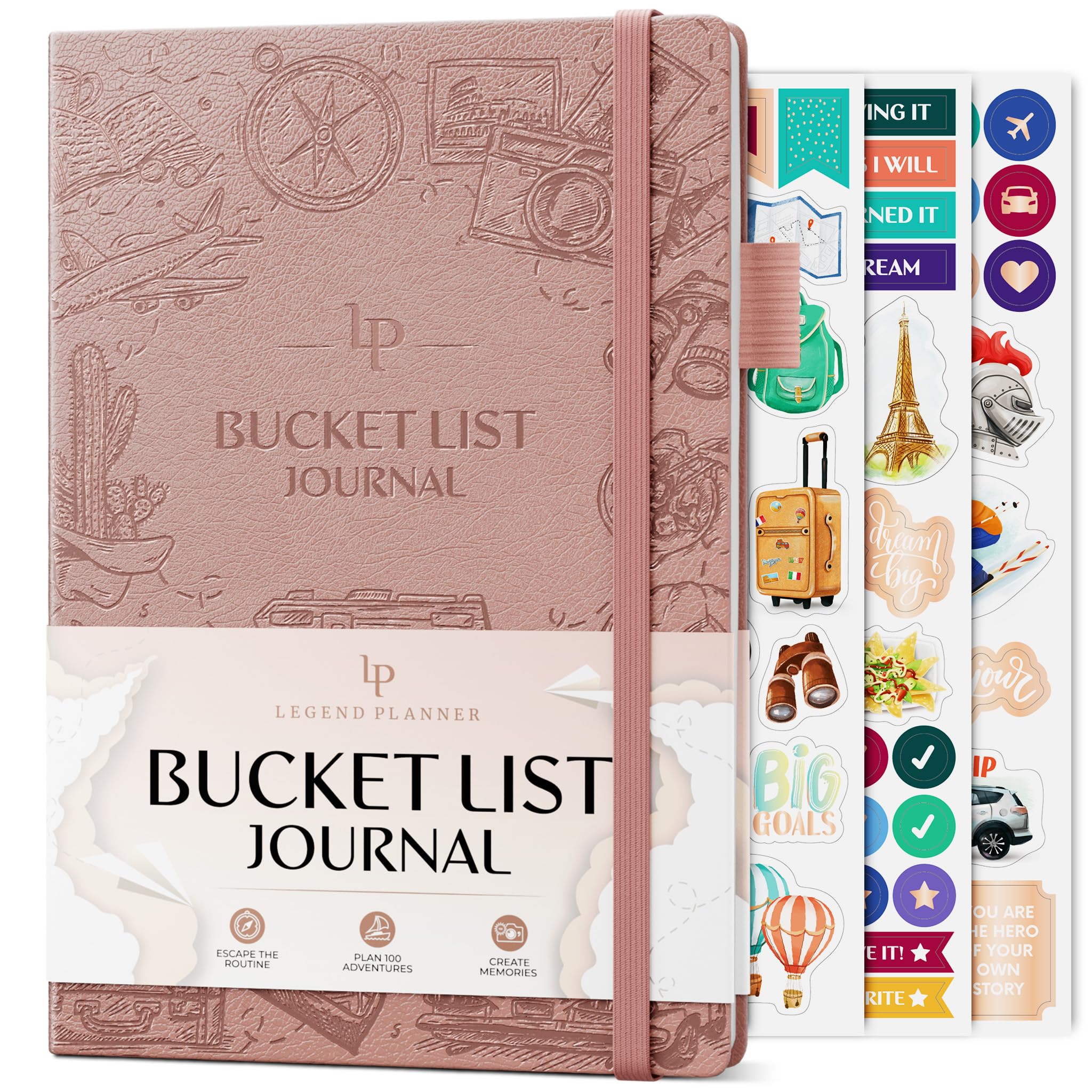 Legend Bucket List Journal – The Ultimate Notebook to Plan Adventures ...
