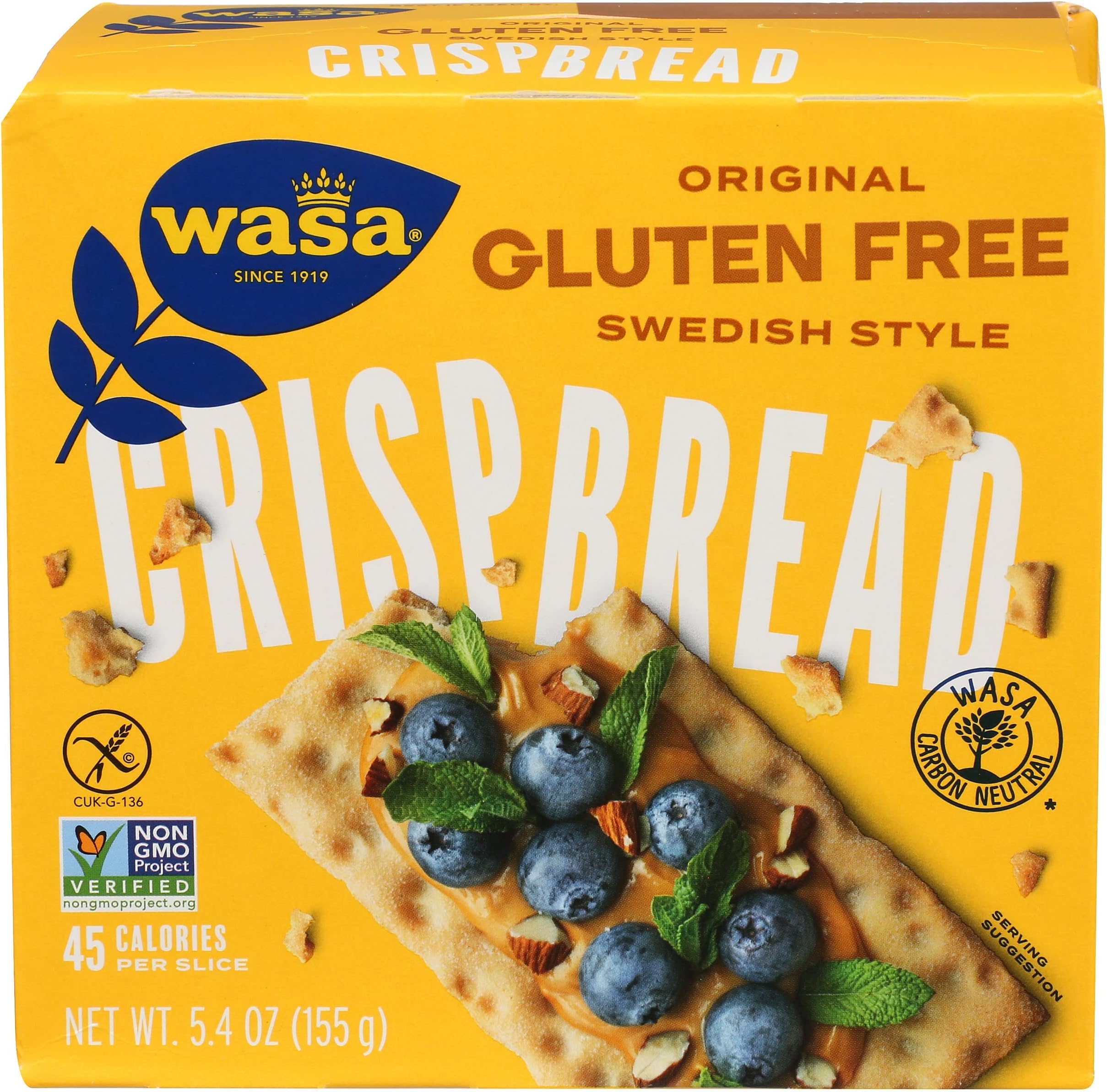 Amazon.com: WASA Original Crispbread, 5.4 OZ