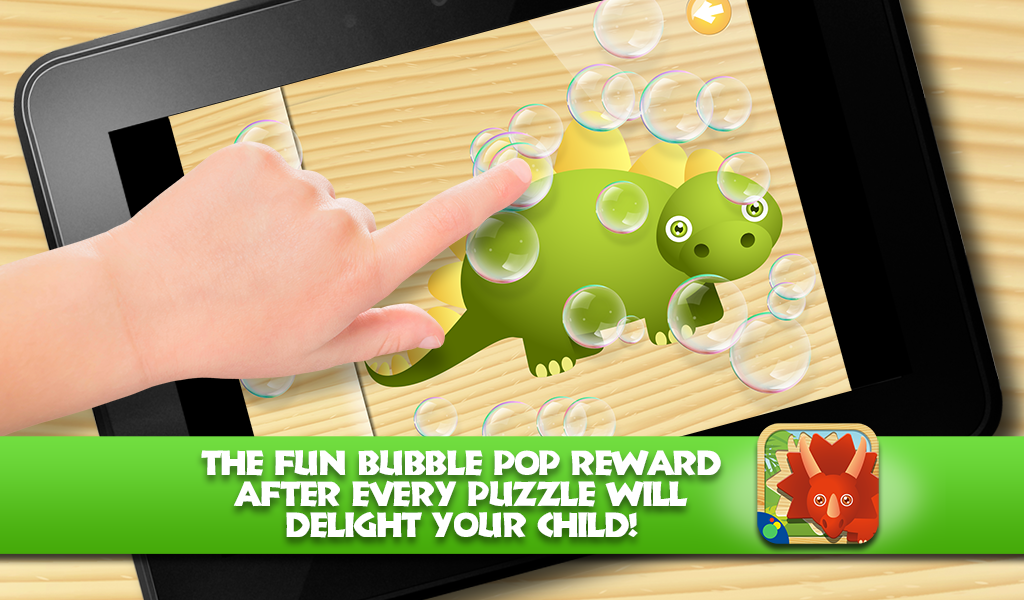Dino Puzzle - fun dinosaur games for toddlers, preschool and kids - App ...