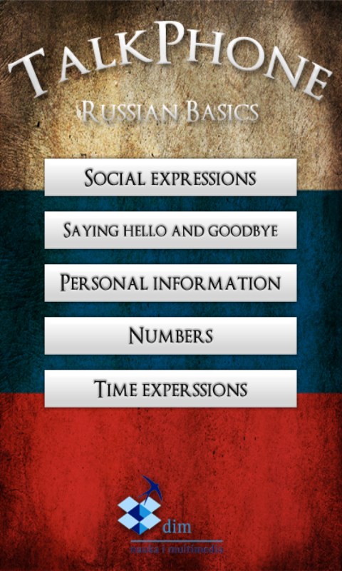 TalkPhone Russian Basics - App on Amazon Appstore