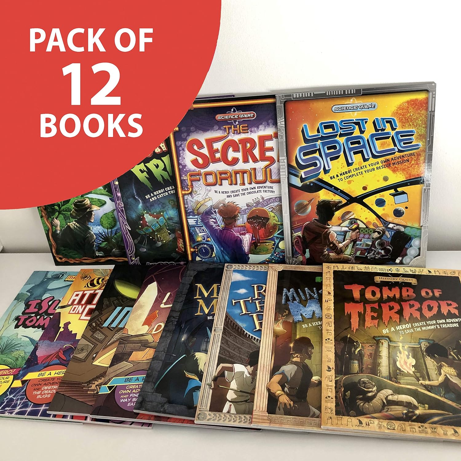 Quest Adventure (pack of 12 books): QED Publishing: 9781912013319 ...