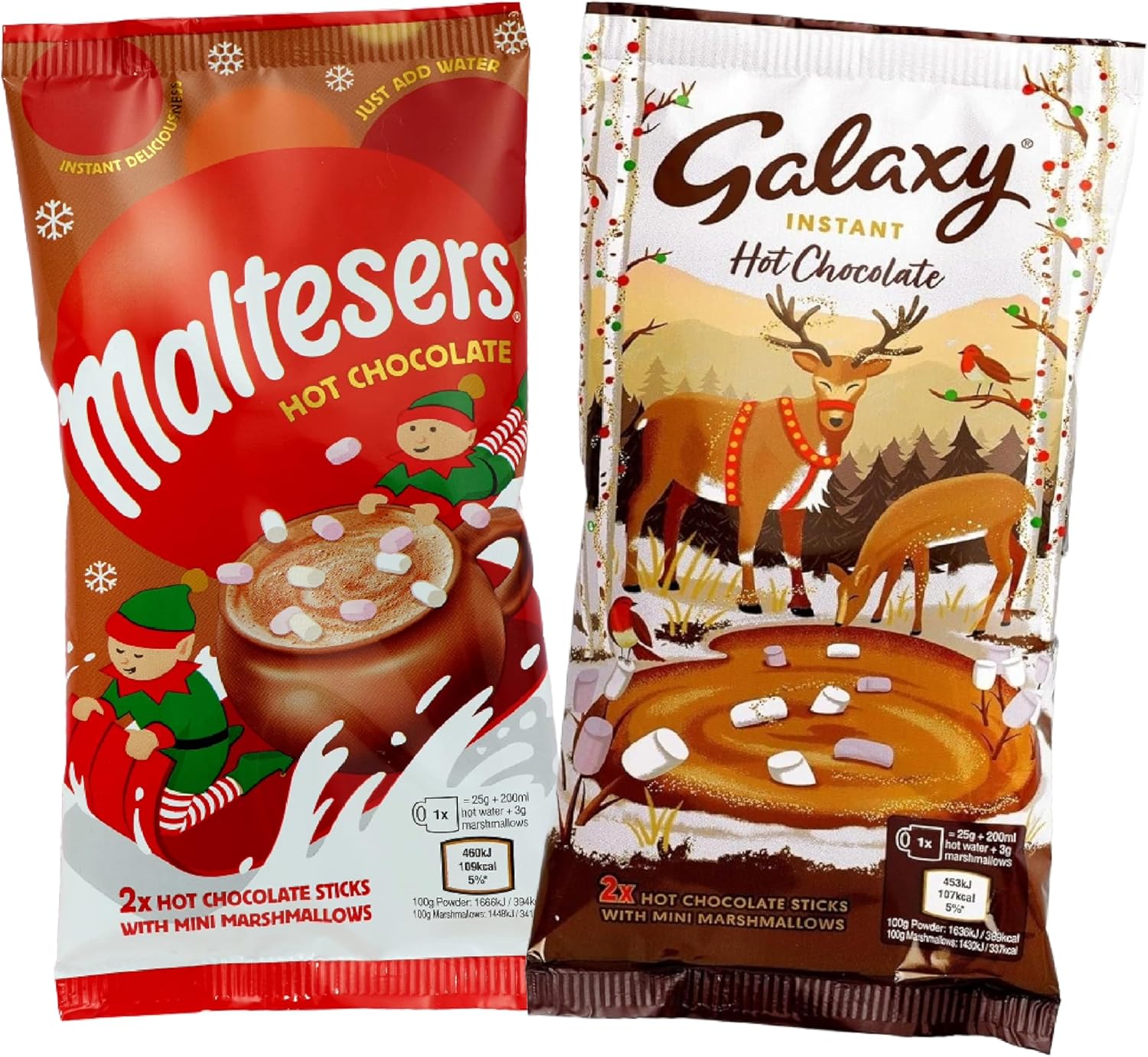 Maltesers & Galaxy Hot Chocolate Bulk Buy - Instant Hot Chocolate ...