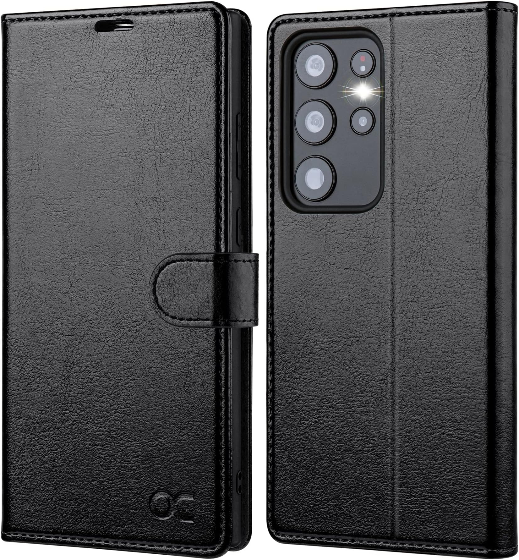 OCASE Hülle Samsung Galaxy S23 Ultra Handyhülle Cover RFID Schutzhülle ...