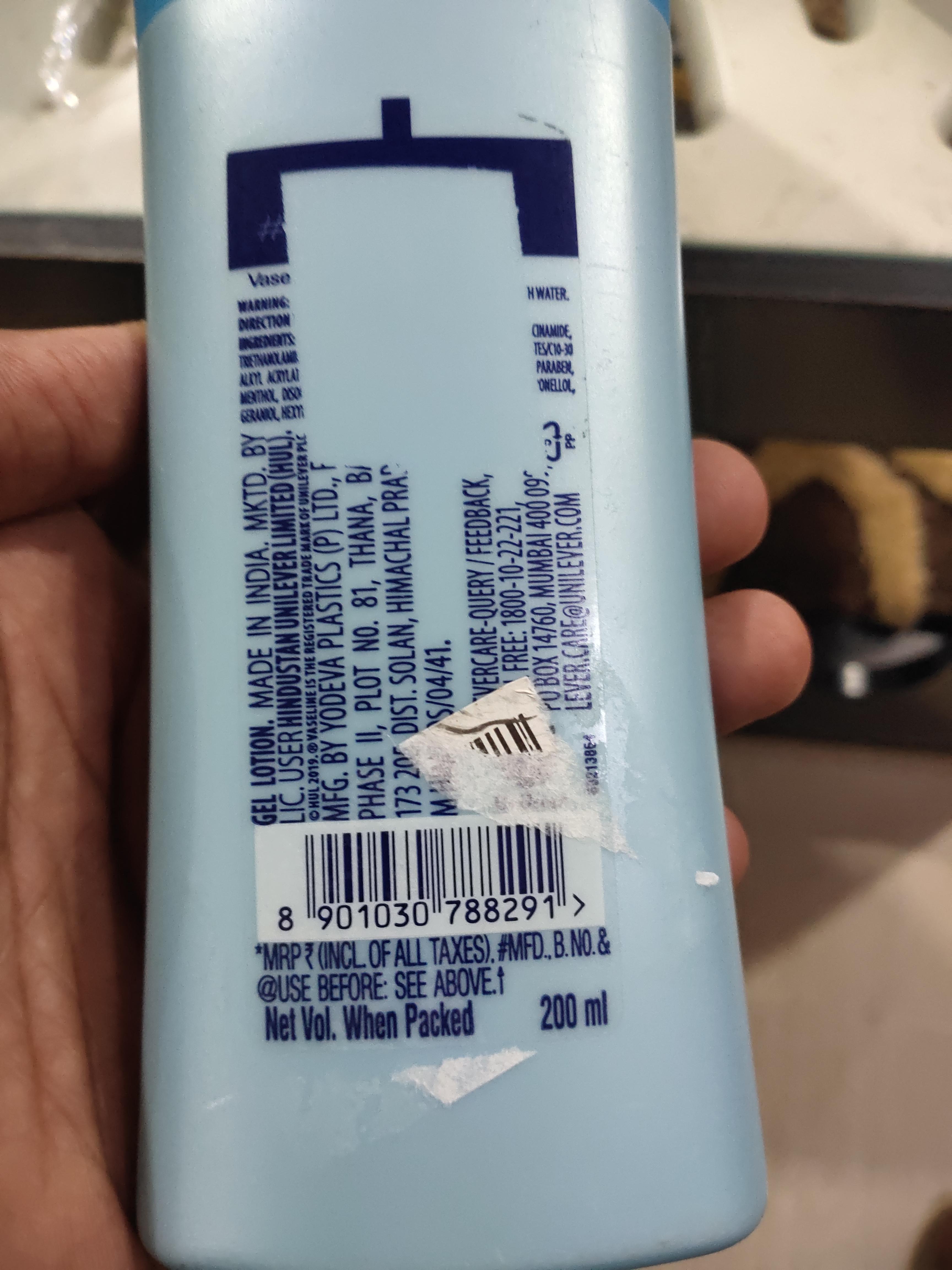 Buy Vaseline Ice Cool Hydration Lotion, 200 ml Online at Low Prices in ...