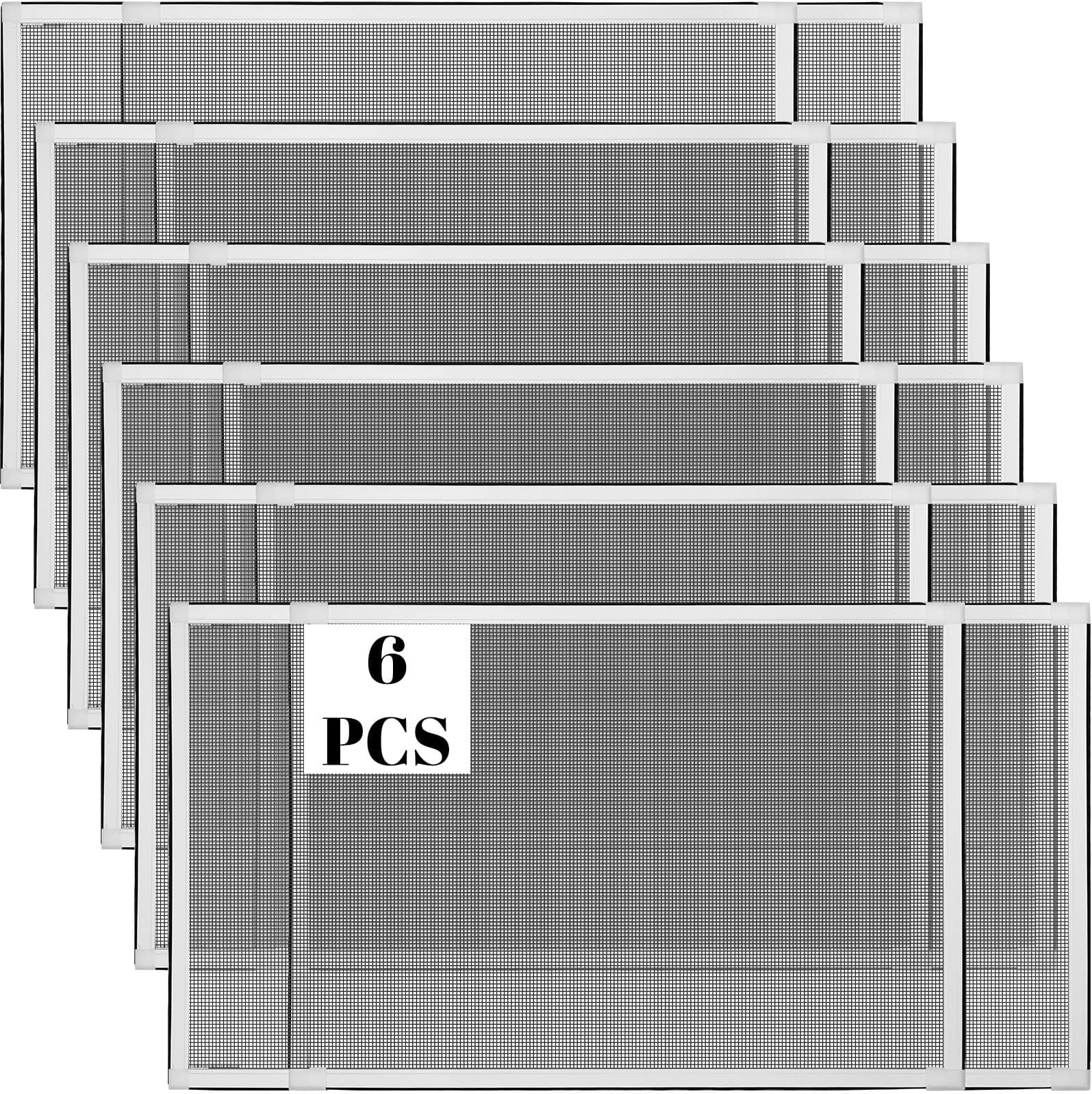 Amazon.com: Window Screens Pre-Framed, Ready to Hang - Home Replacement ...