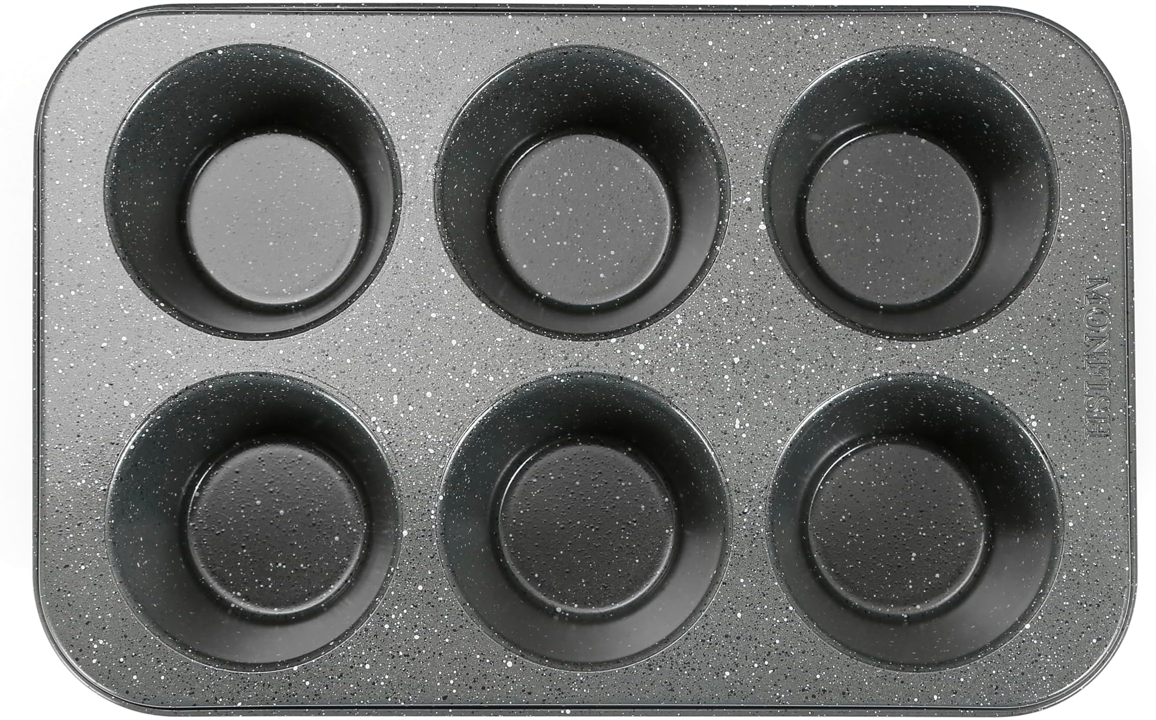 Amazon.com: Wrenbury Jumbo Muffin Pan 6 Cup - XL Deep Muffin Pan for ...