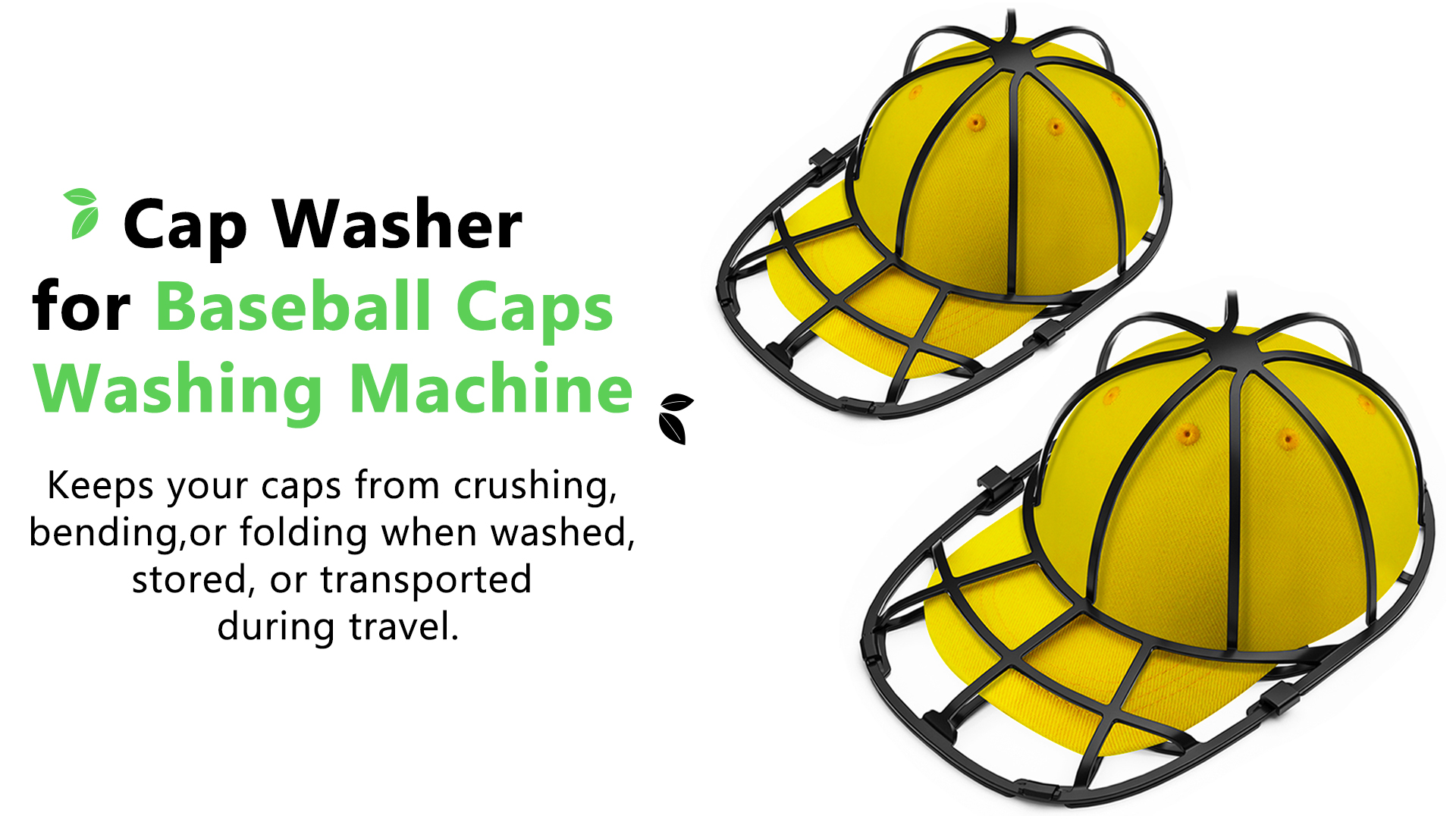 Watch New Cap Washer Cage for Baseball Caps Washing Machine on Amazon Live
