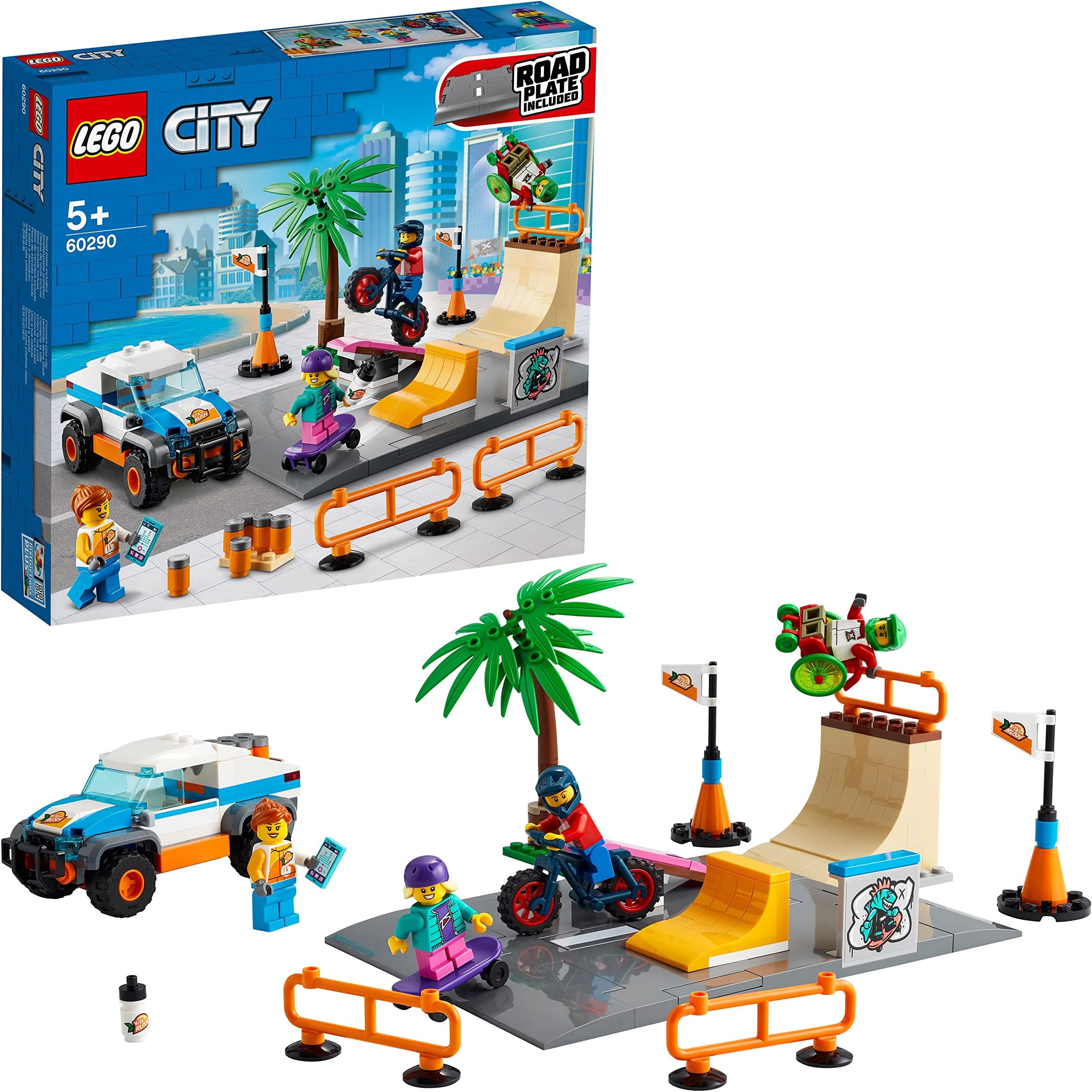 LEGO® City Beach Lifeguard Station 60328 Building Kit;Includes Building ...