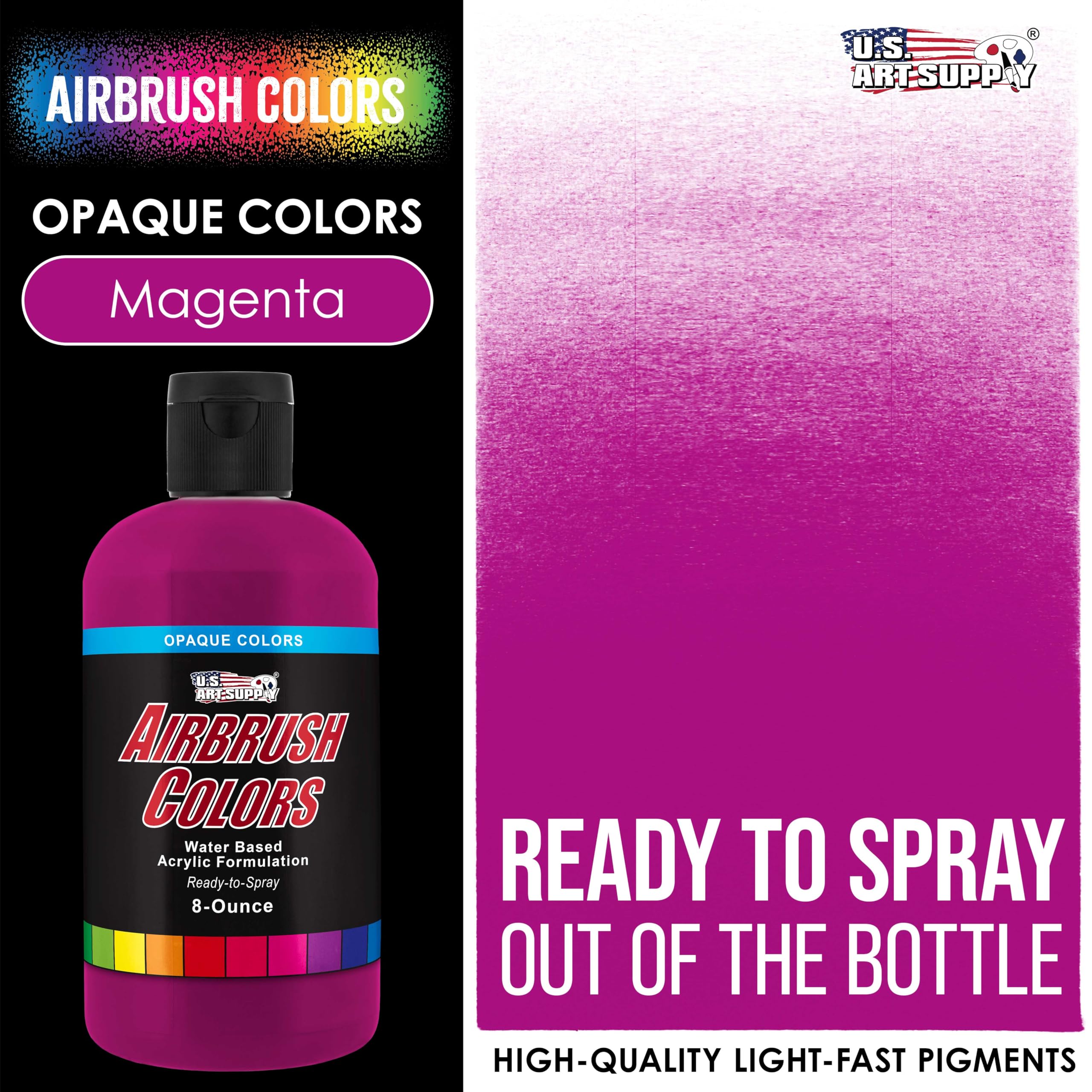 Snapklik.com : U.S. Art Supply Opaque Magenta Acrylic Special Effects ...