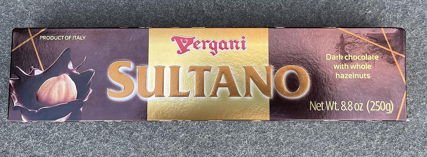 Amazon.com: SULTANO-Dark Chocolate with Whole Hazelnuts(8.8OZ-250G ...