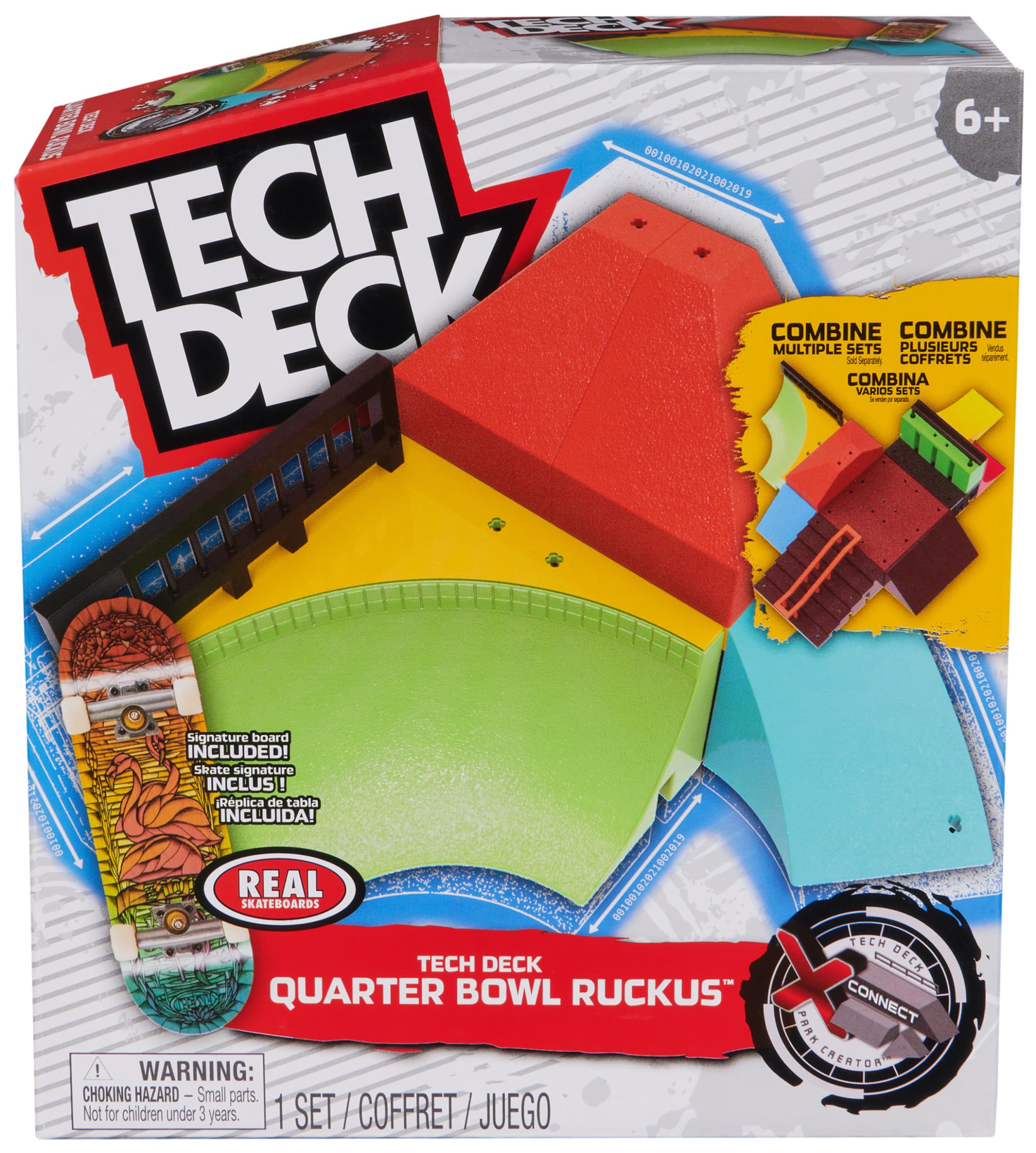 Buy Tech DeckQuarter Ruckus X-Connect Park Creator, Customisable and ...
