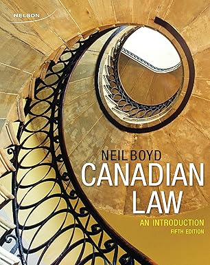 Canadian Law: An Introduction: Neil Boyd: 9780176502263: Textbooks ...