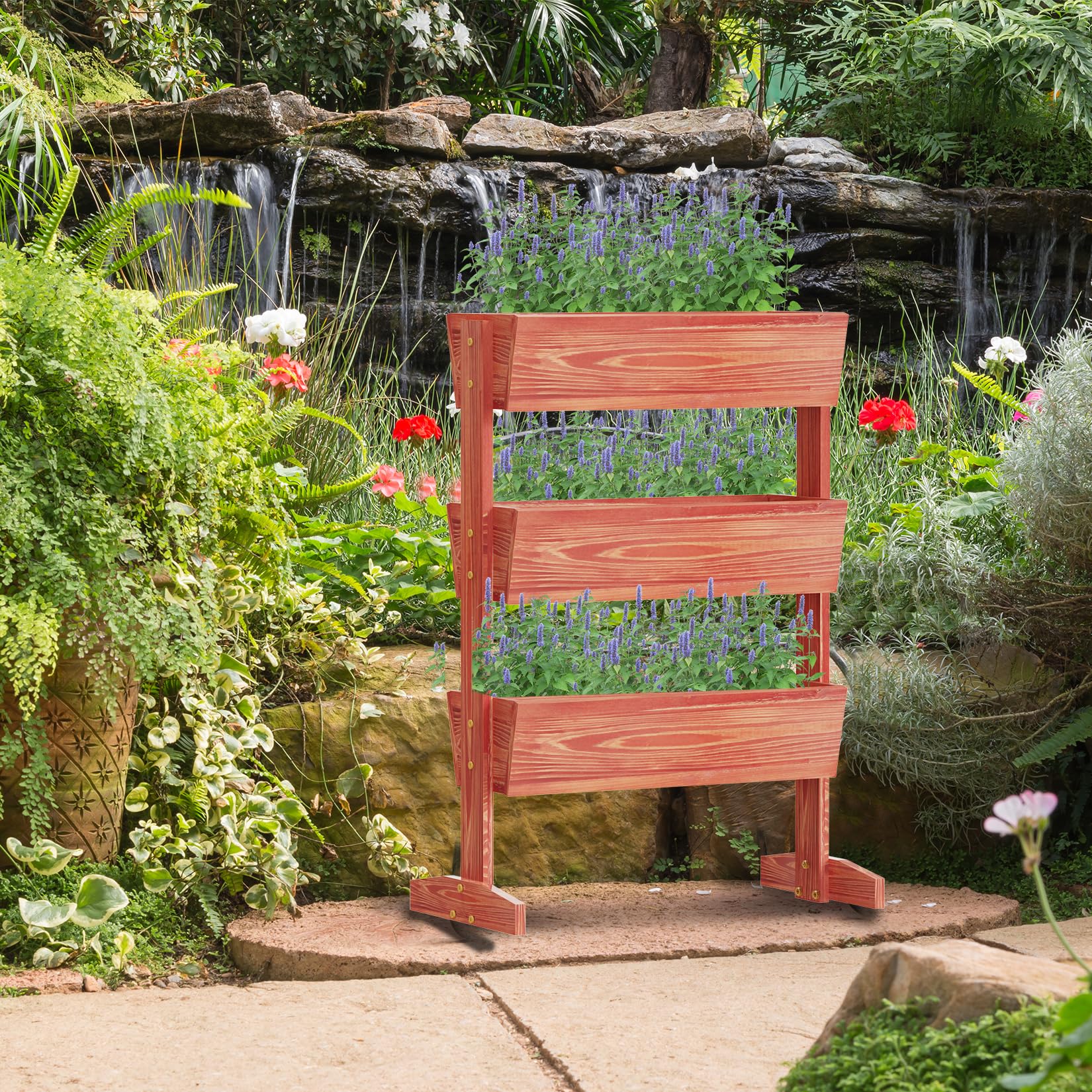 Botanica Tiered Planter 45 Creative Fountain Planters For Your Garden