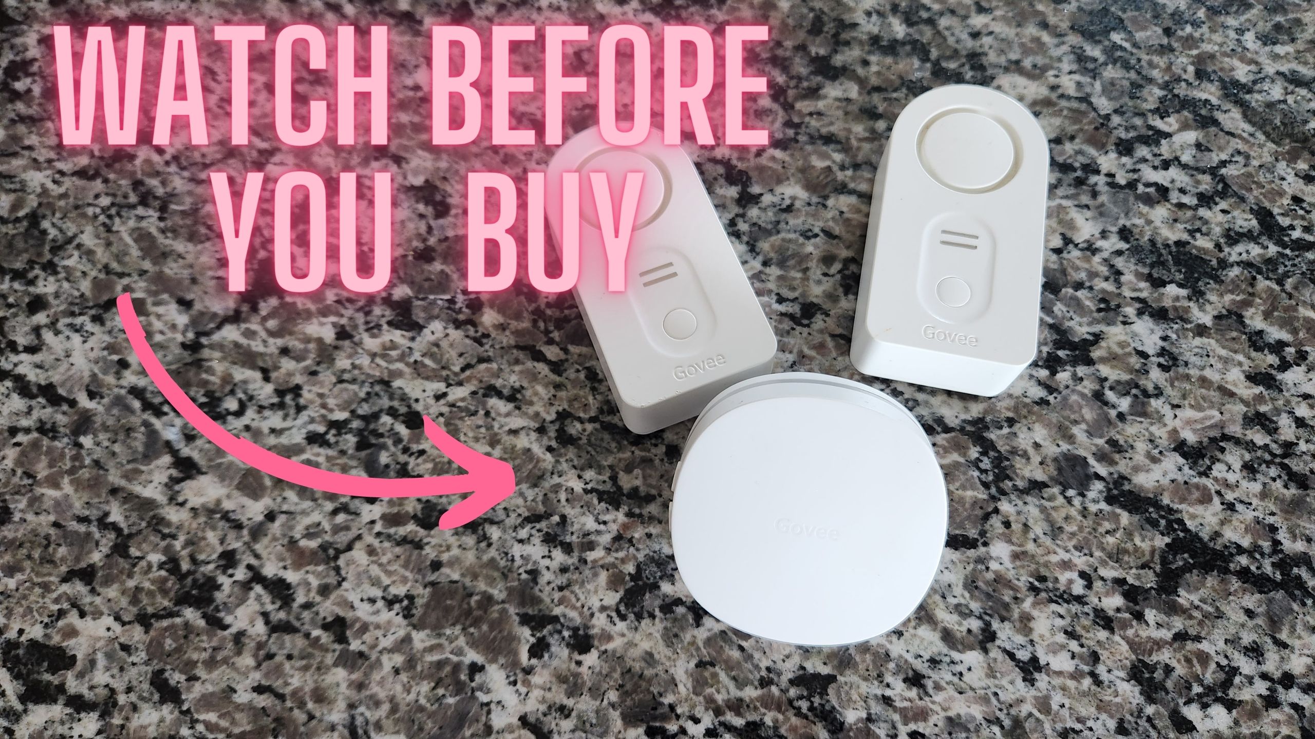 Watch Hands on review of Govee WiFi Water Sensor System on Amazon Live