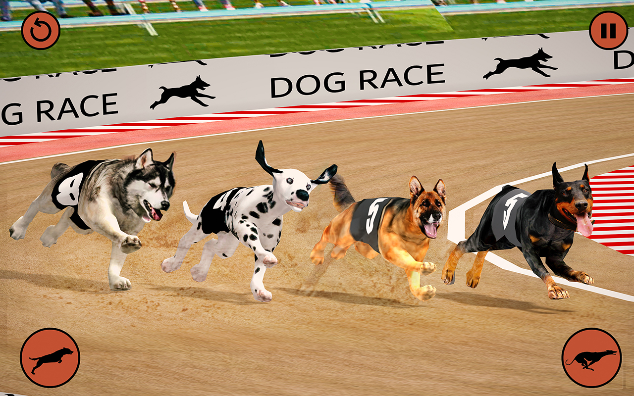 Dog Racing Games: Dog Games, Virtual Pet Puppy Simulator Game, Dog ...