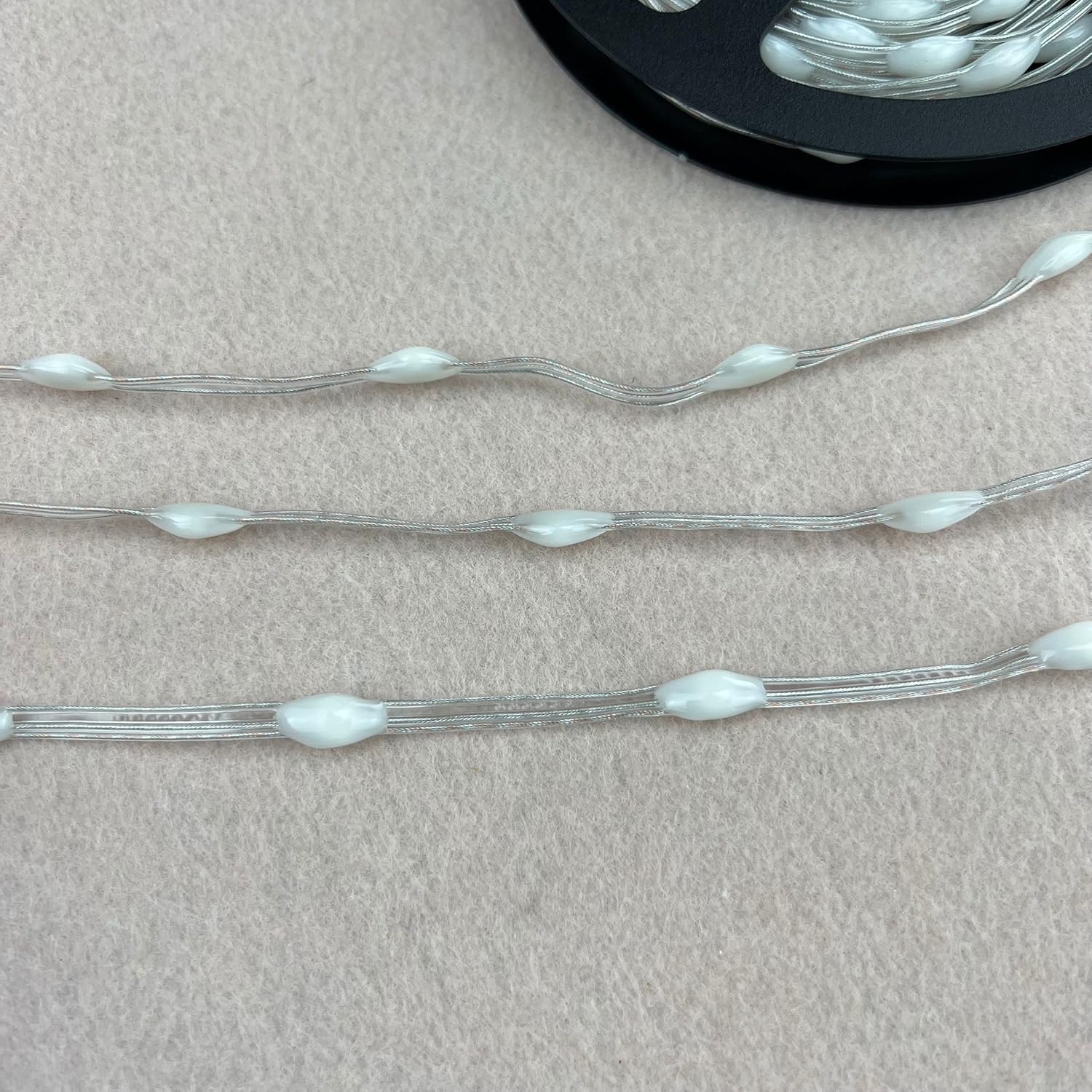 Amazon.com: AMNOUR DC12V 100ct SK6812/WS2811 LED Pebble String Lights ...