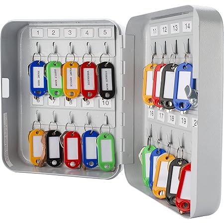 Amazon.com : BankSupplies Fort Knox Key Holder Cabinet | 10-Key Cabinet ...