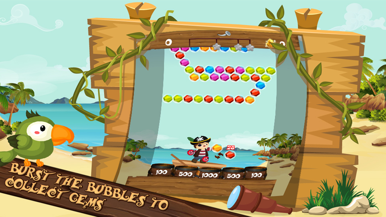 Bubble Shooter - Treasure Hunter - Love Match 3 Bubble Shooting Free ...