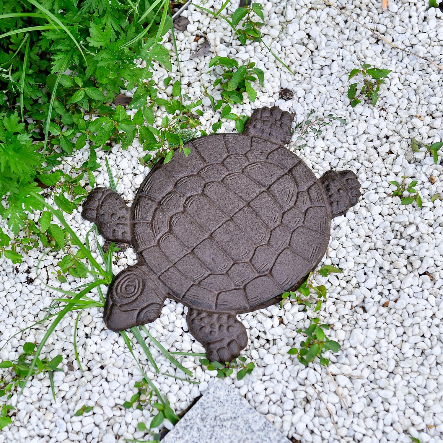 Cast Iron Turtle Stepping Stone Stepping Stones Yard & Garden