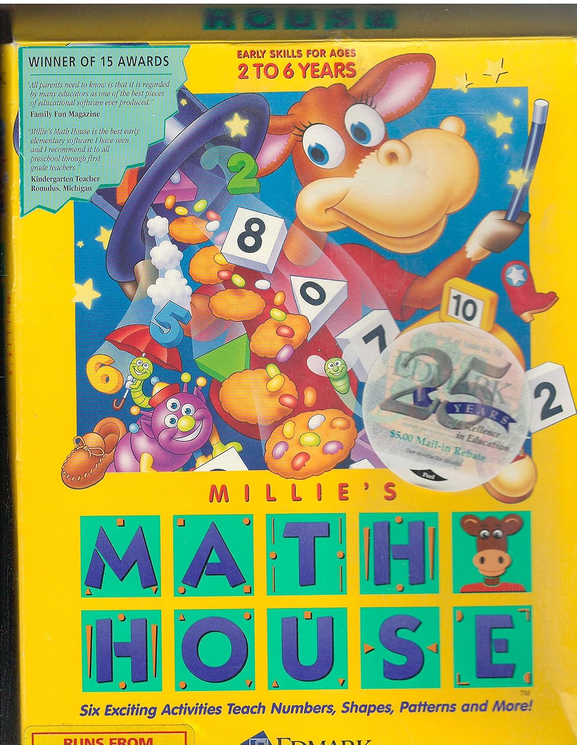 Millie's Math House: Corporation Edmark: 9781569260913: Amazon.com: Books