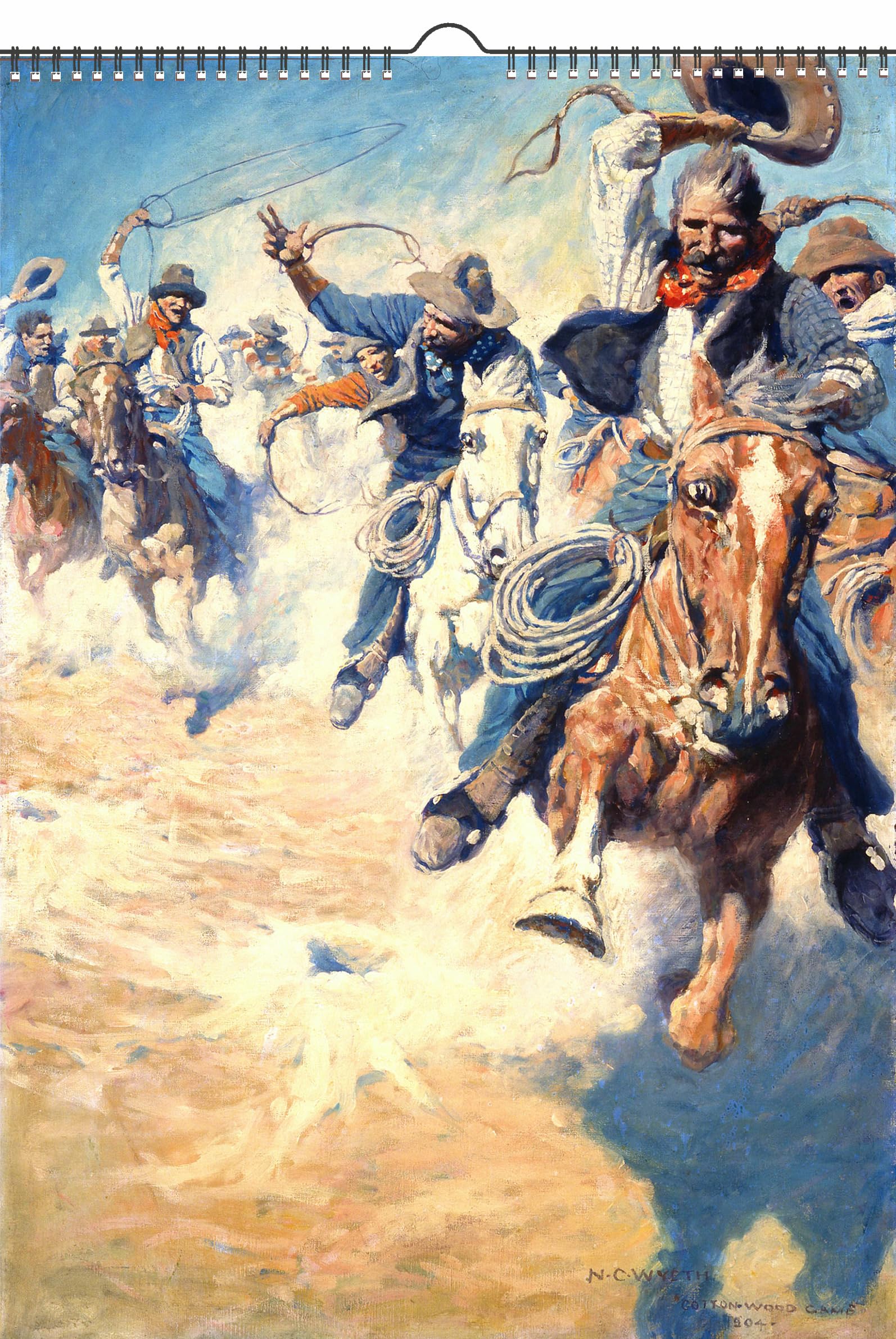 Amazon.com: 2025 Wall Calendar [12 pages 8"x12"] Wild West Vintage ...