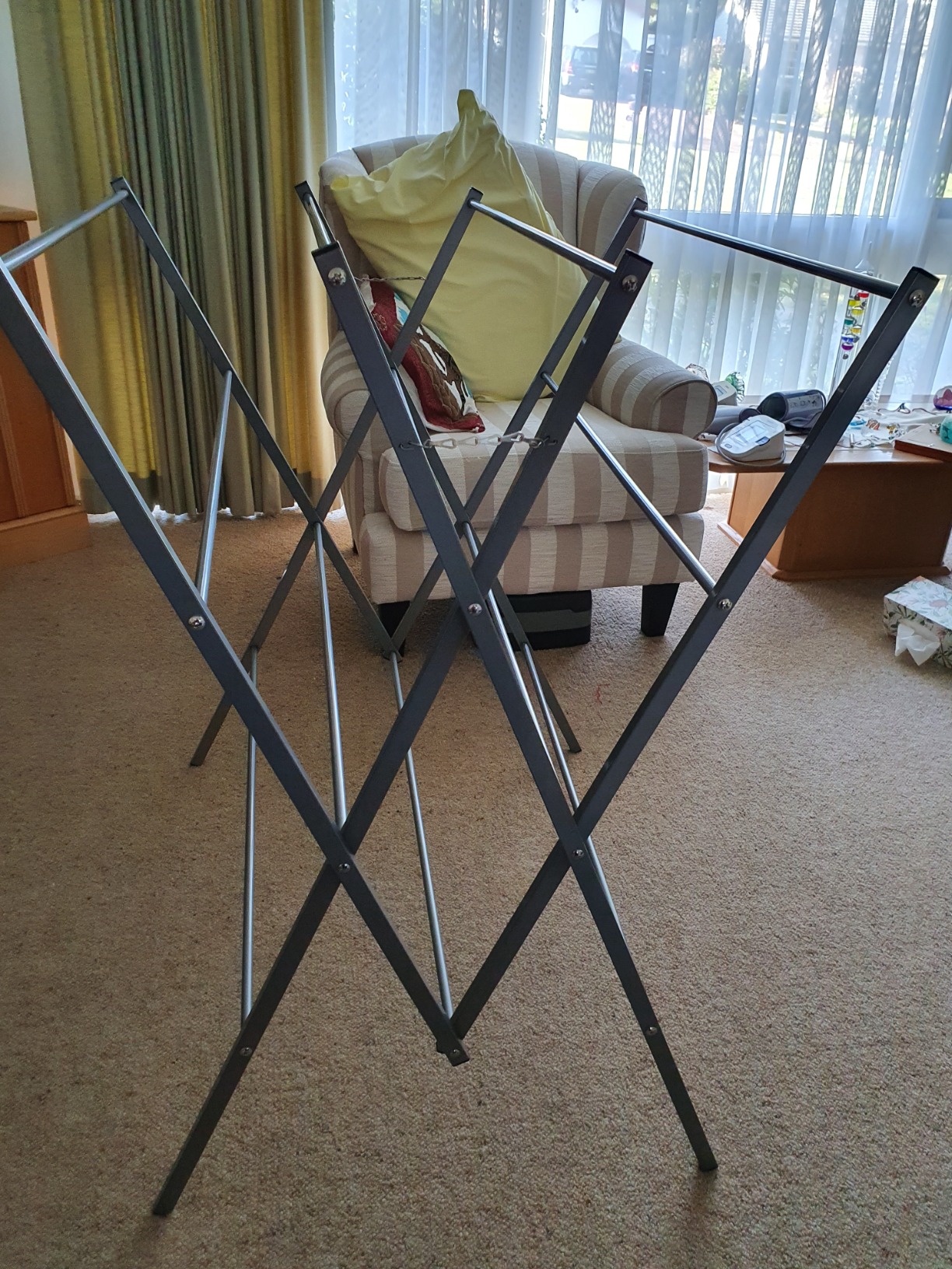 L.T. Williams 4657 W Shape Metal Clothes Airer : Amazon.com.au: Home