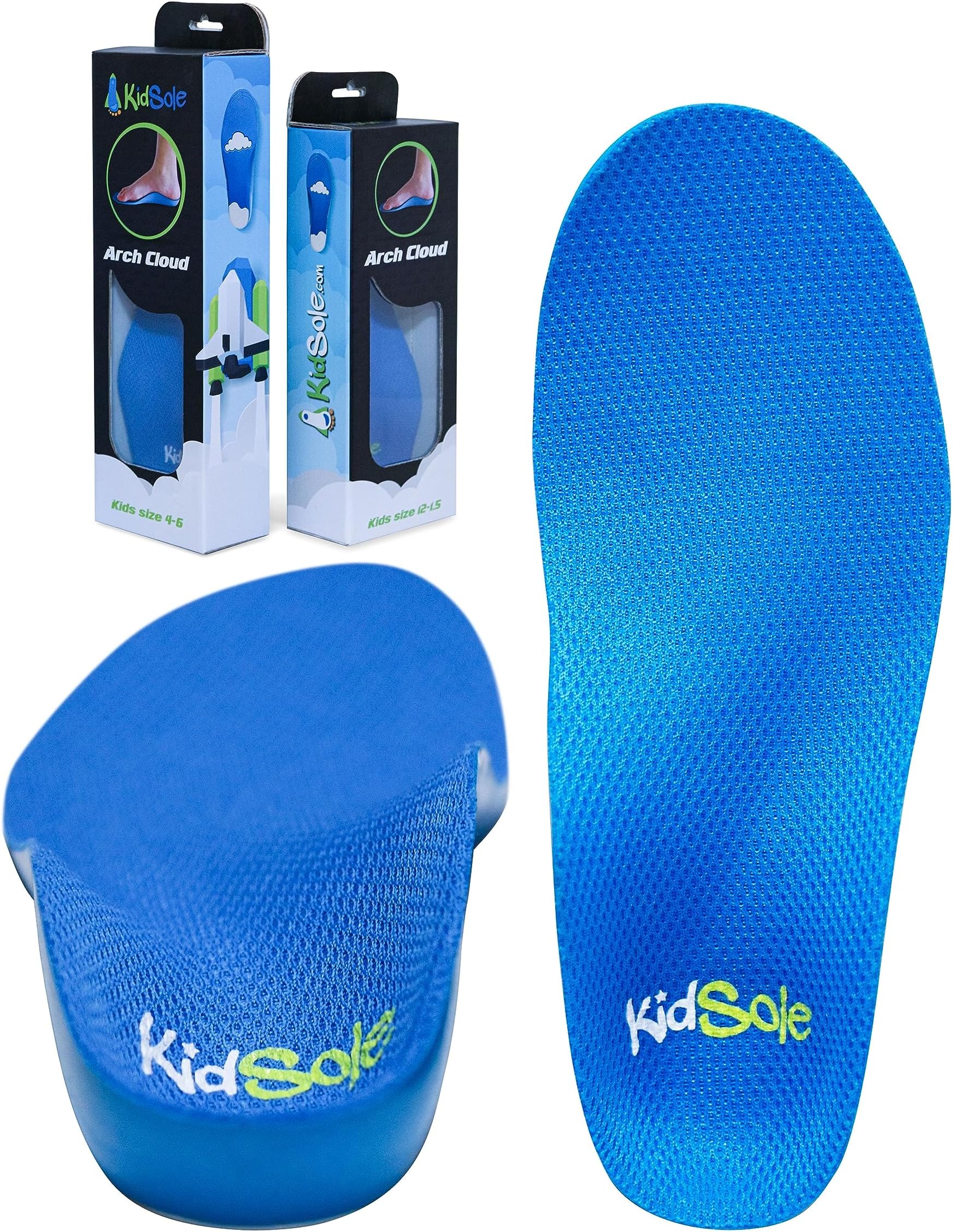Amazon.com: Footminders Kids Orthotic Inserts - Pediatric Arch Support ...