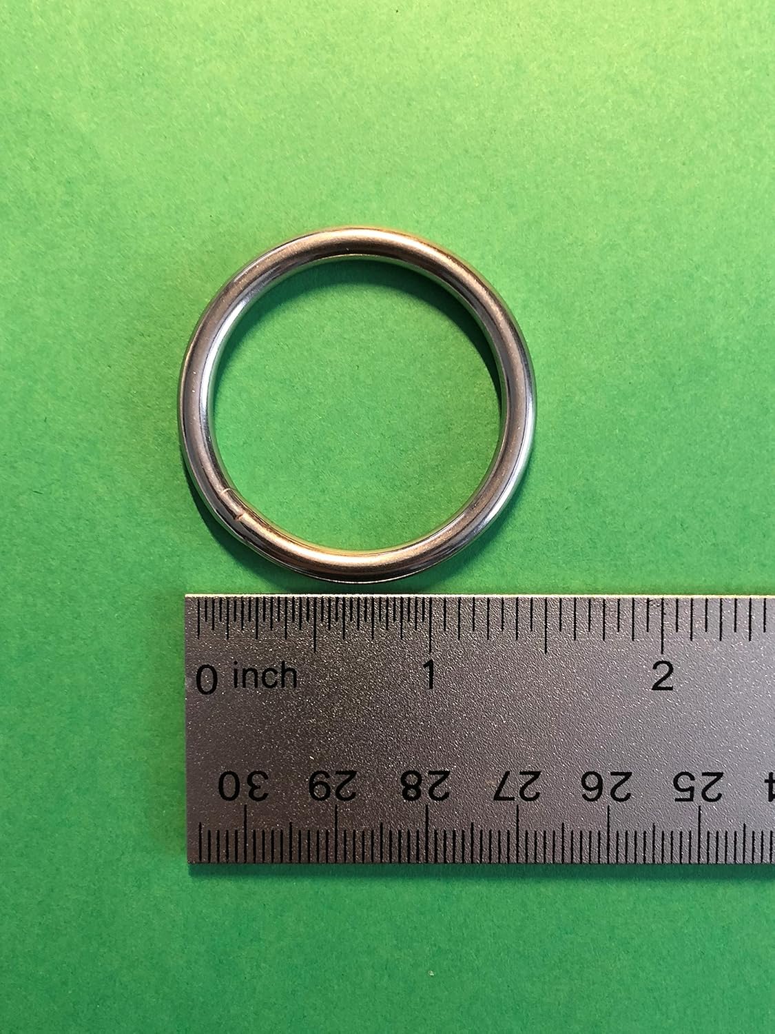 10 Pieces Stainless Steel 316 Round Ring Welded 5/32″ x 1 3/16″ (4mm x ...