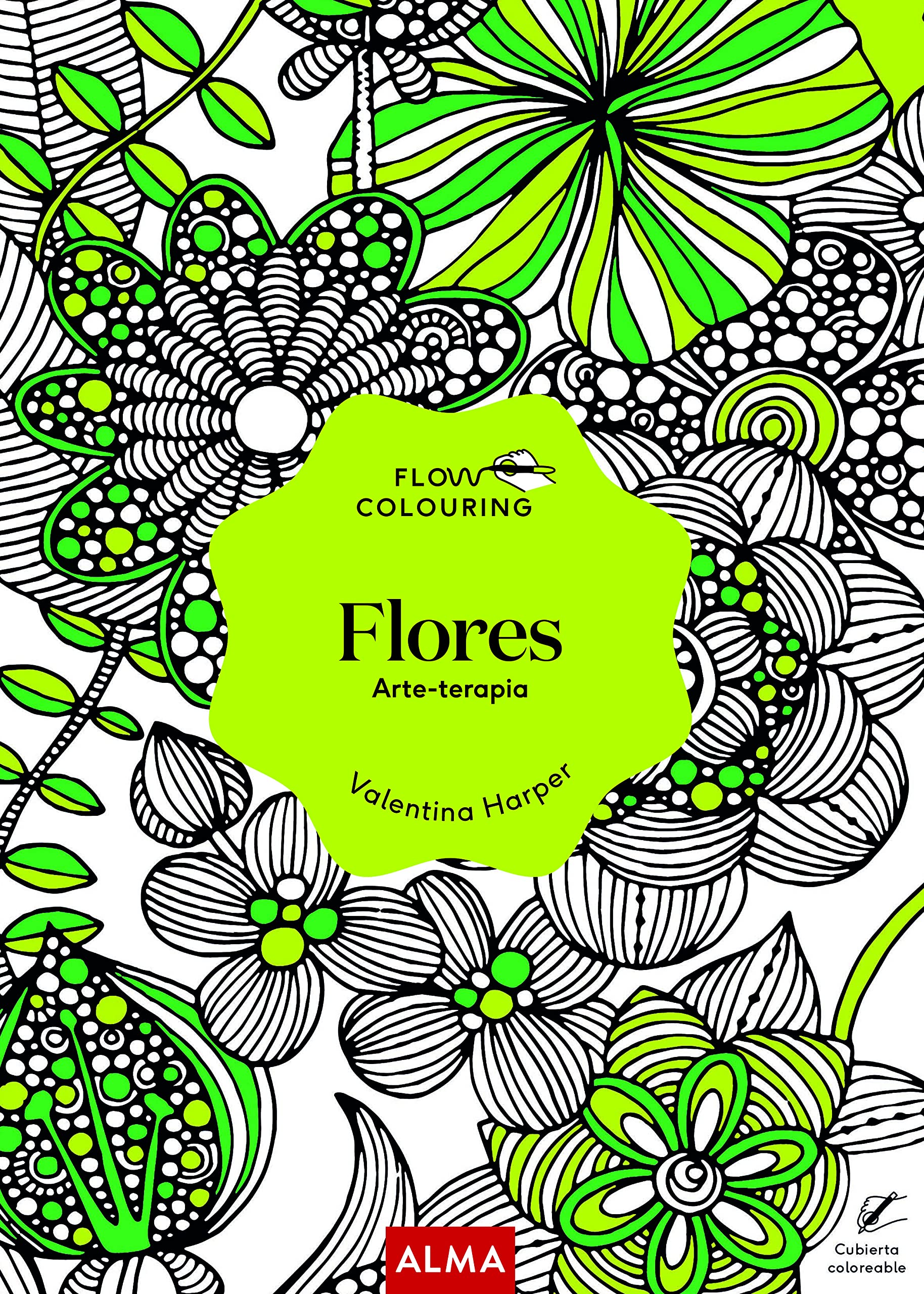 Flores (Flow Colouring): Harper, Valentina: 9788418395451: Amazon.com ...