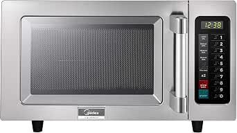 Midea Equipment 1025F1A Four à micro-ondes commercial en acier ...
