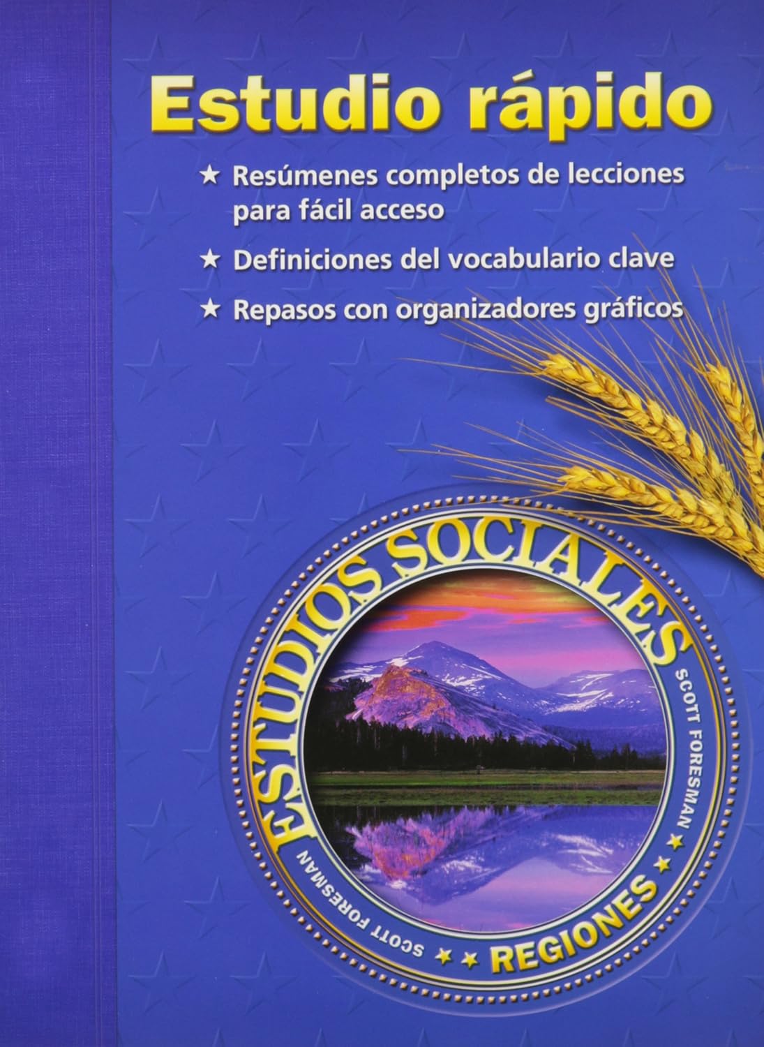 Social Studies 2003 Spanish Quick Study Grade 4 Regiones: Scott ...