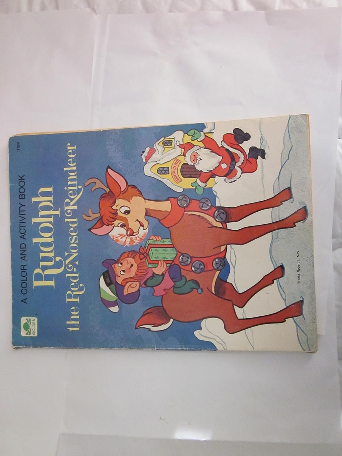 Rudolph (Coloring Book) : Golden Books: Amazon.in: Books