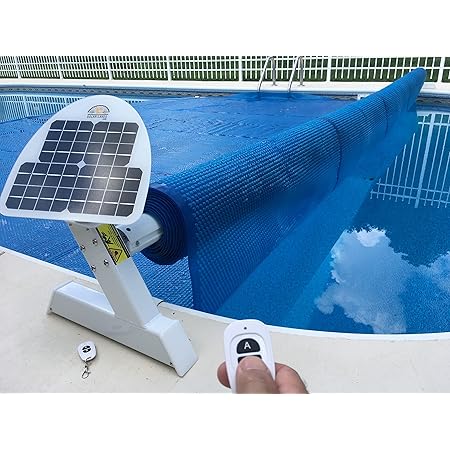 Amazon.com : Automatic Solar Blanket Cover Reel/Roller - Remote ...