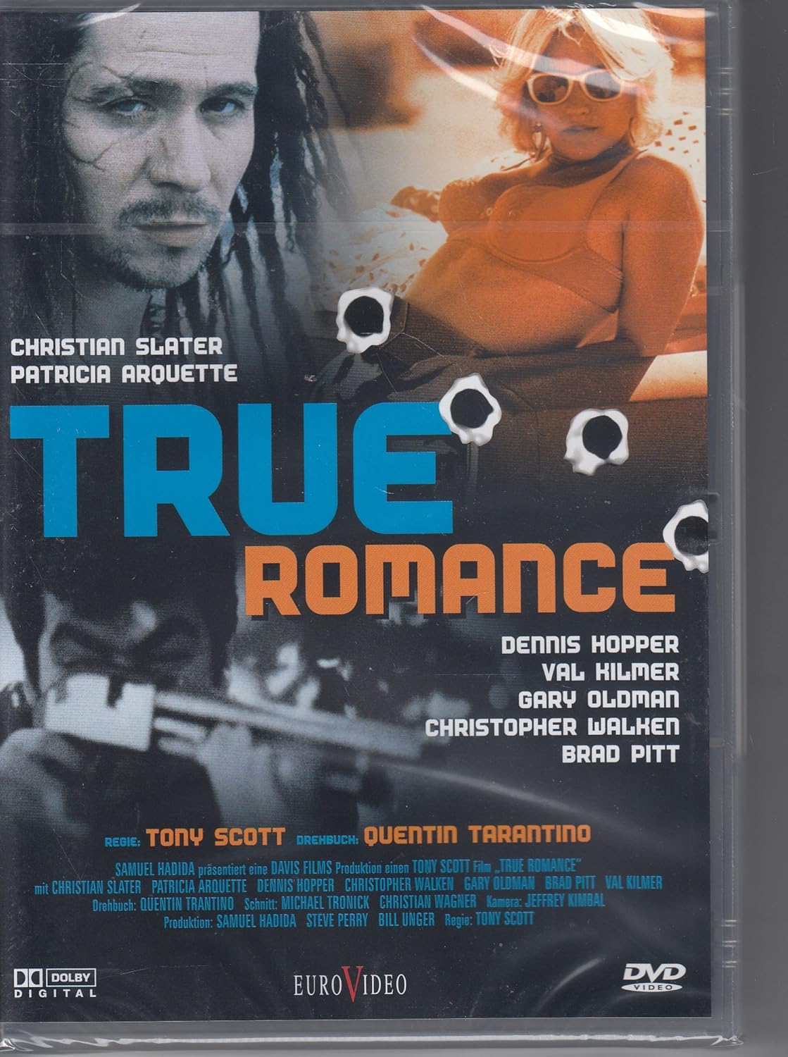 True Romance: Amazon.co.uk: Christian Slater, Patricia Arquette, Dennis ...