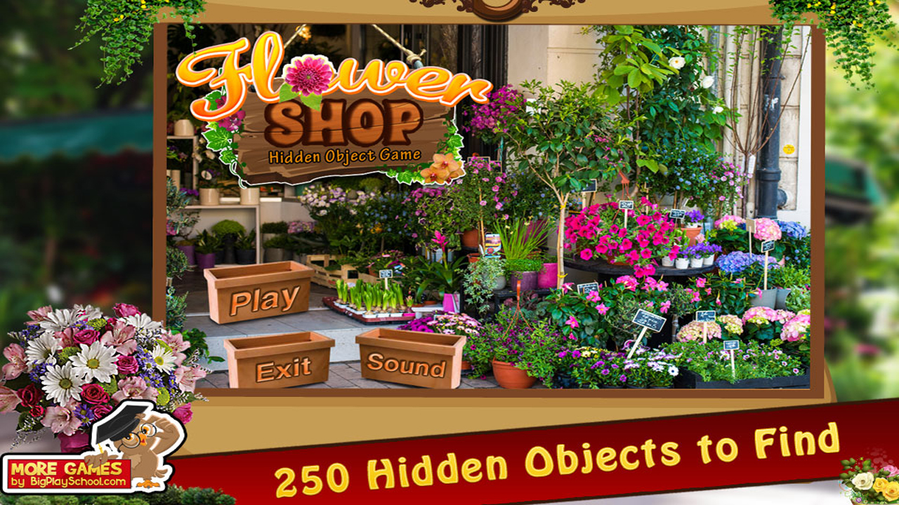 #27 - Flower Shop - New Free Hidden Object Games - App on Amazon Appstore