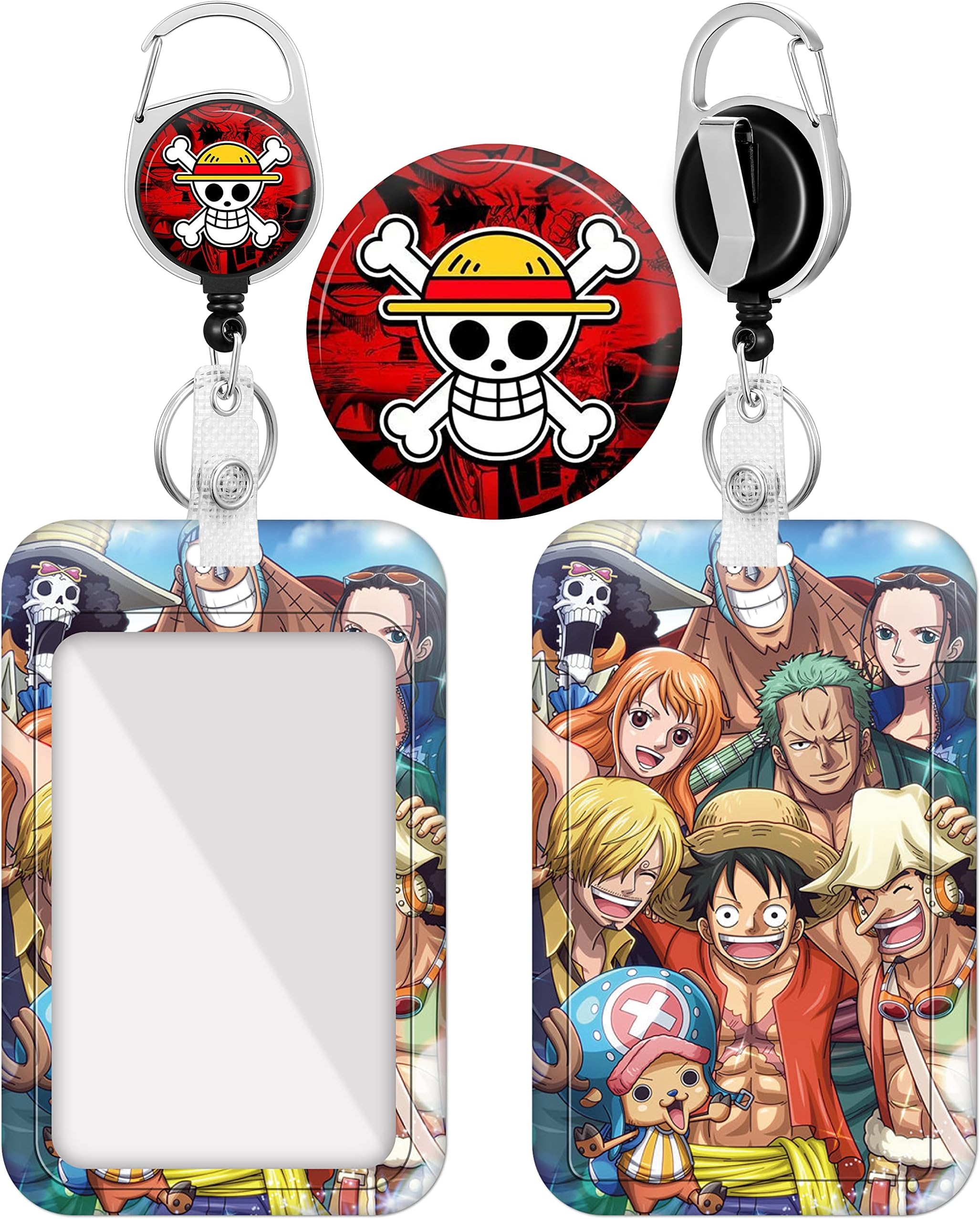 Amazon.com : Kivenda Hunter X Hunter Lanyard Keychain with Card Holder ...