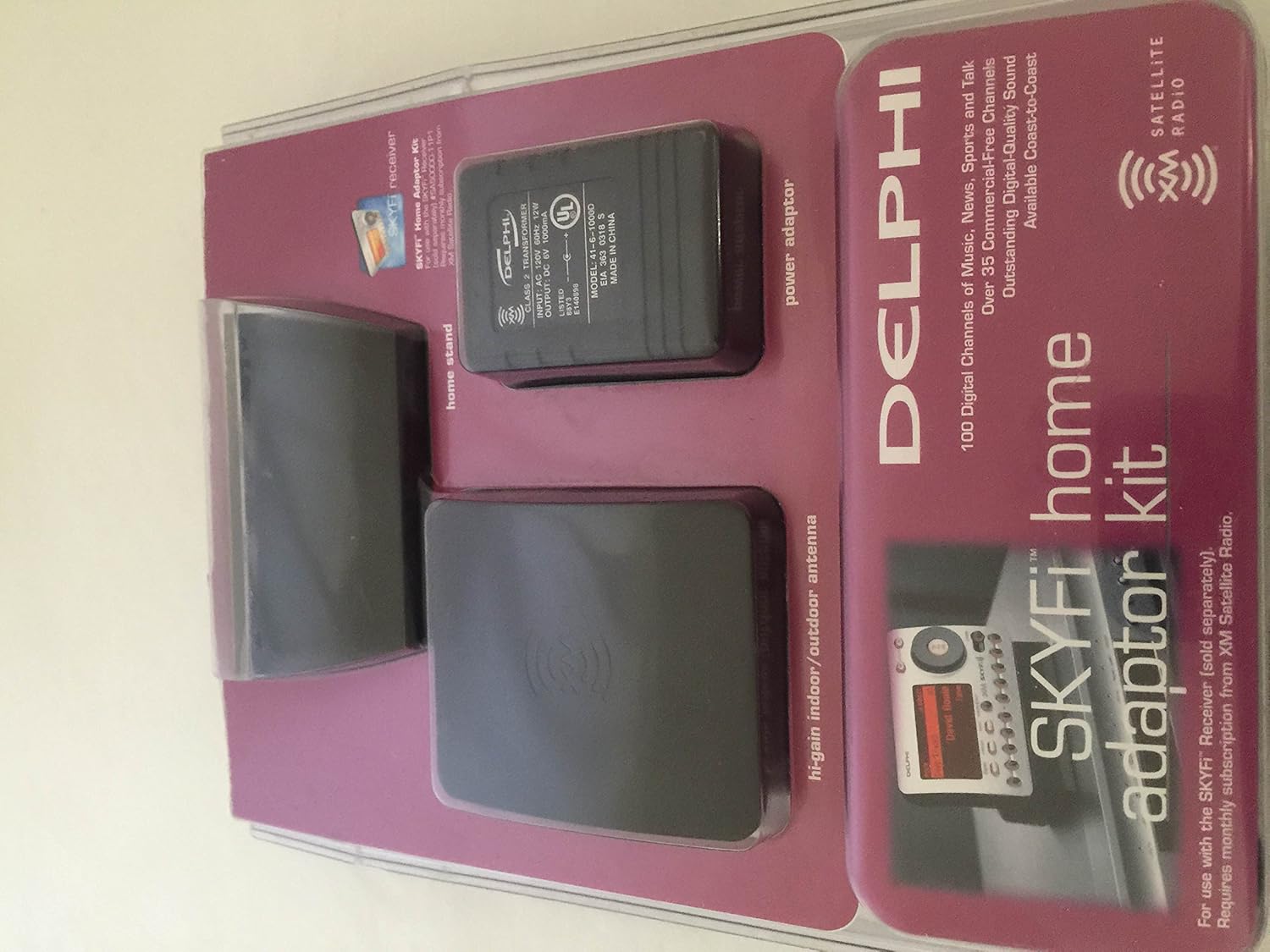 Amazon.com: Delphi SA50004 XM SKYFi Home Adapter Kit : Electronics
