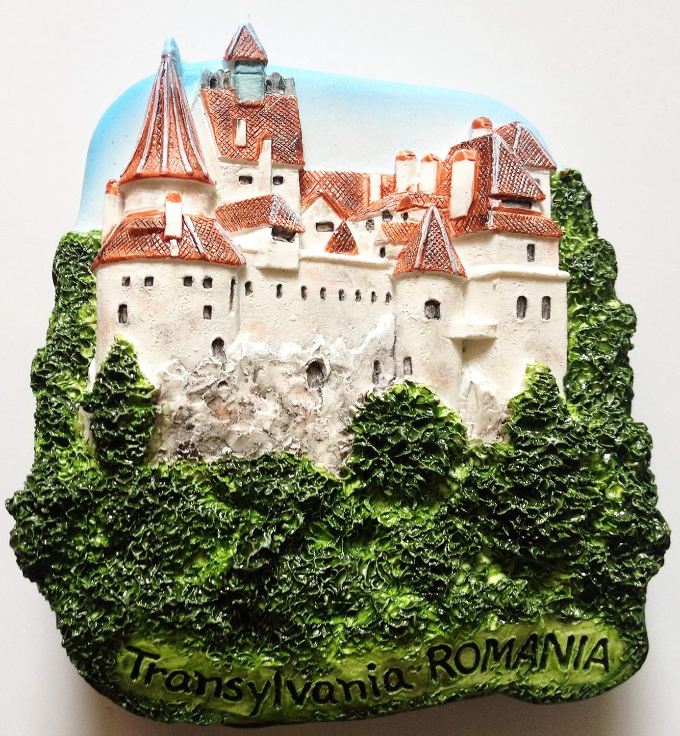Amazon.com: WitnyStore Tiny 2⅝" Bran Castle Transylvania Romania ...