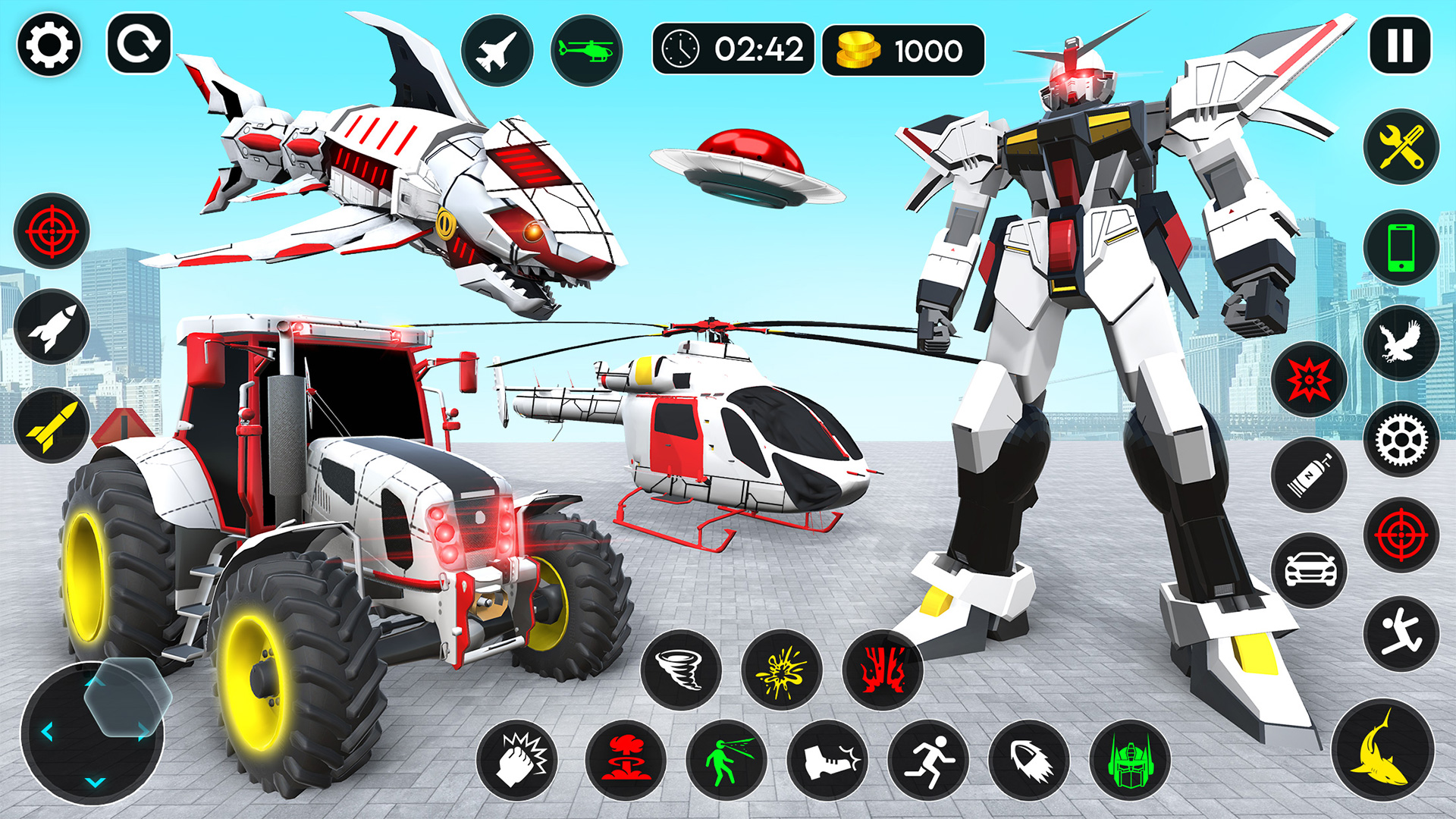 Iron Robot Shark Fighting Simulator (Game for Kids): Best Robot ...