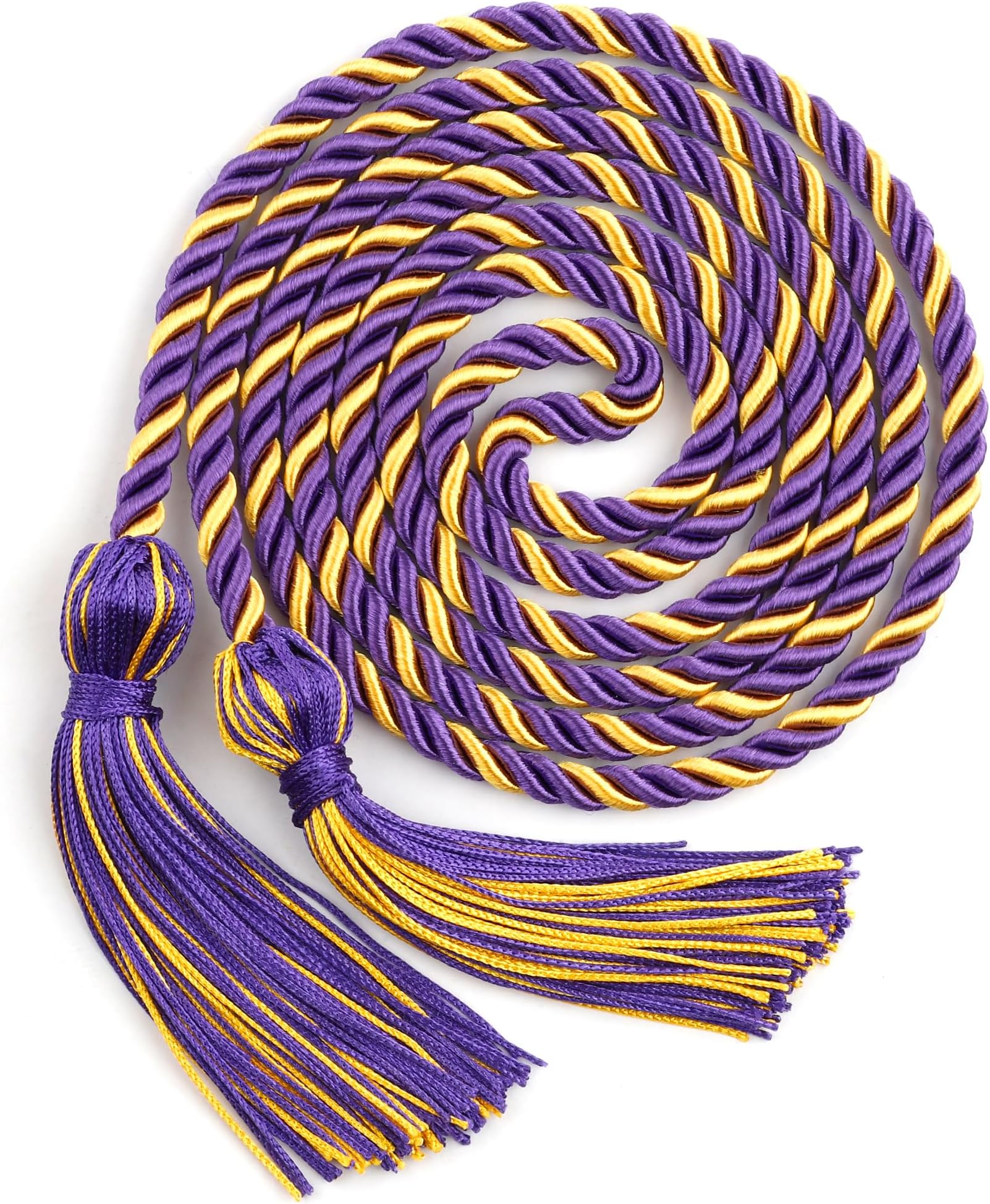 Amazon.com: Yaomiao 2 Pieces Graduation Cords Polyester Yarn Honor Cord ...