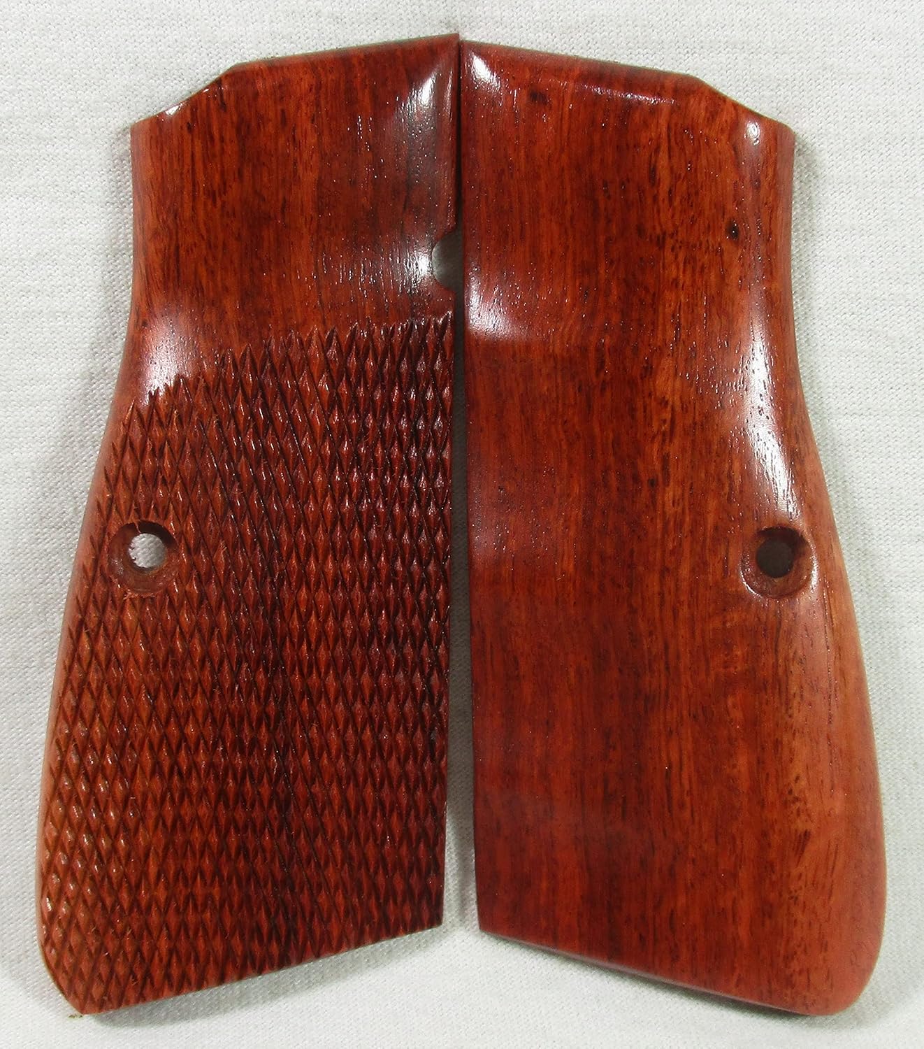 Amazon.com : New Wood Grips for Browning Hi-Power High Power : Sports ...