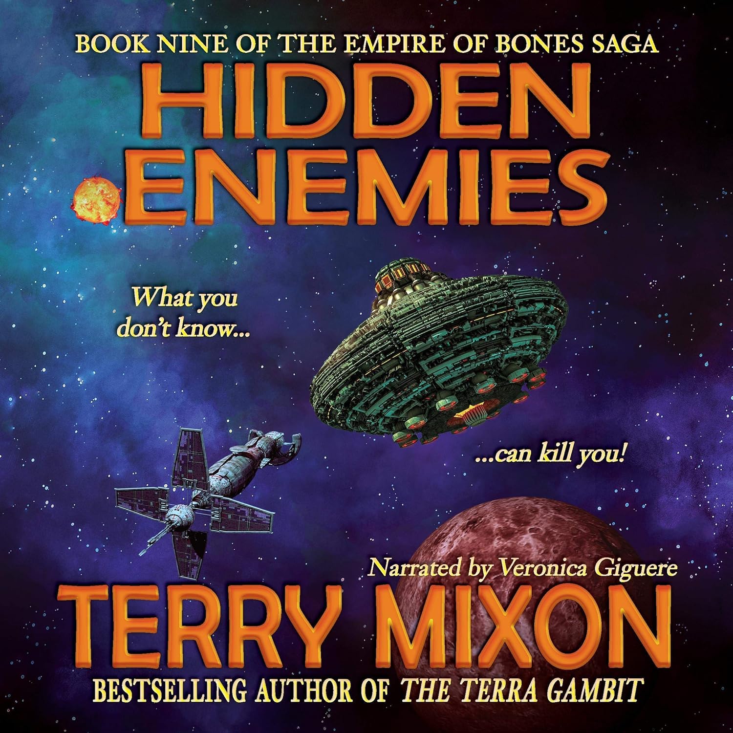 Amazon.com: Hidden Enemies: The Empire of Bones Saga, Book 9 (Audible ...