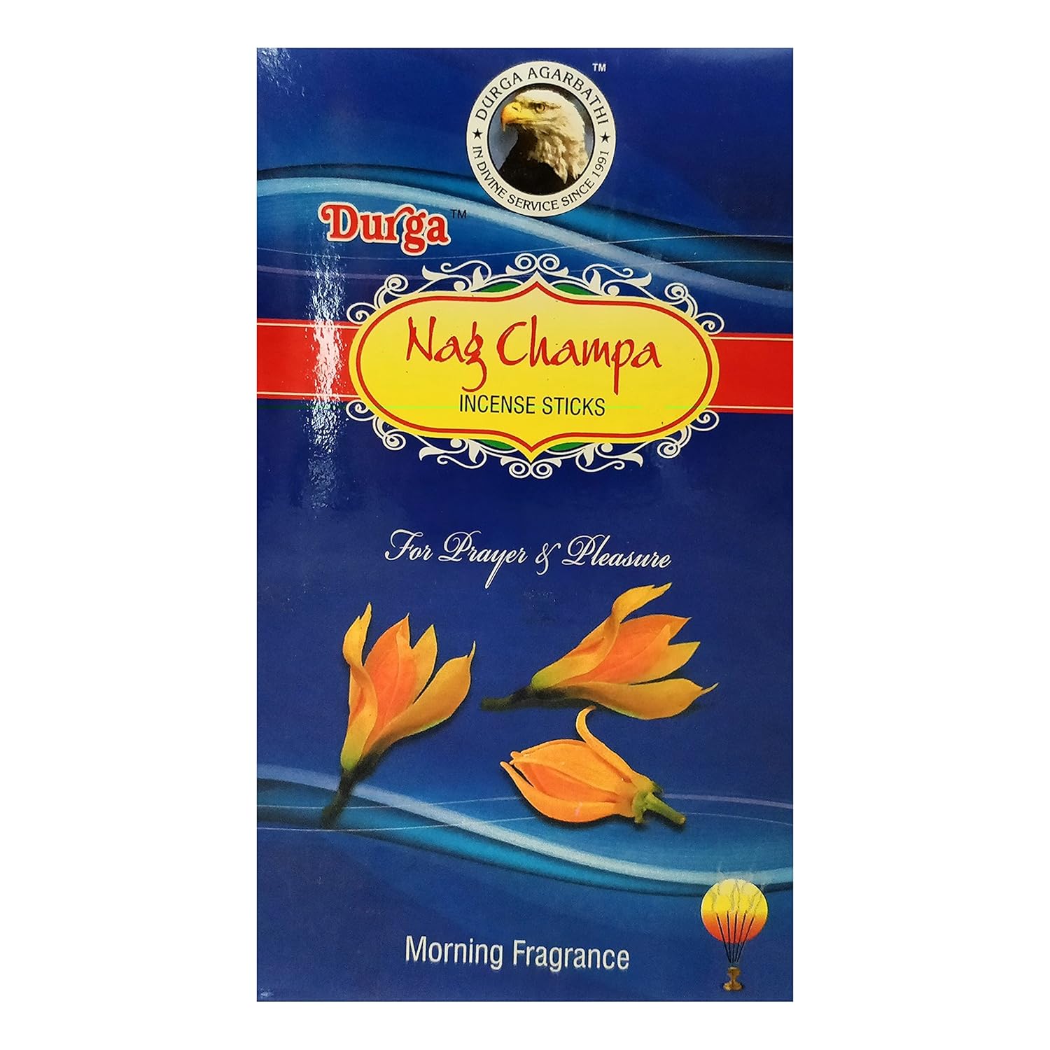 Durga Nag Champa, Morning Fragrance Incense Sticks (Pack of 12) : Amazon.in: Home & Kitchen