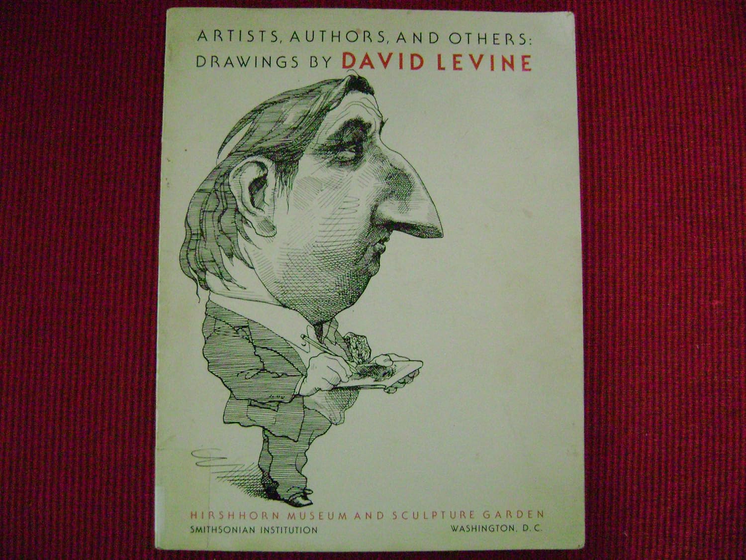 Artists, Authors, and Others: Drawings By David Levine: Washington DC ...